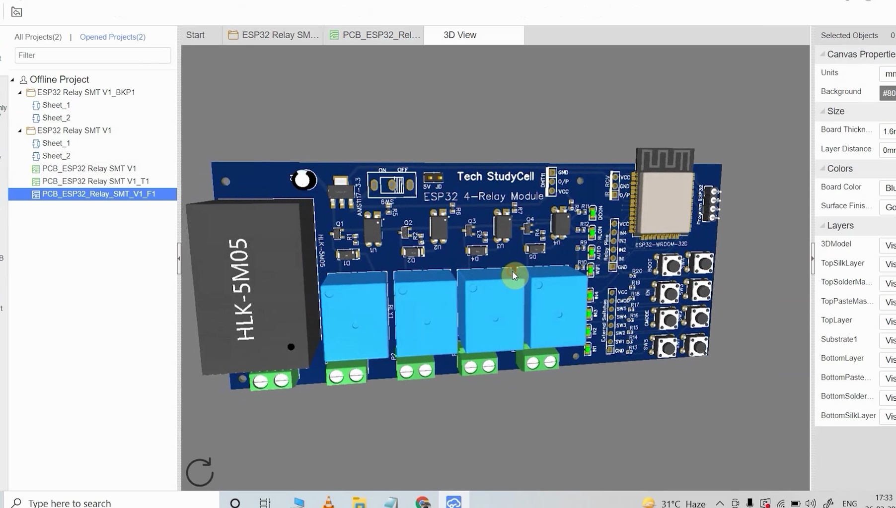 Esp32 Capacitive Touch Sensor Switch To Control Relays With Ttp223 17 Steps Instructables