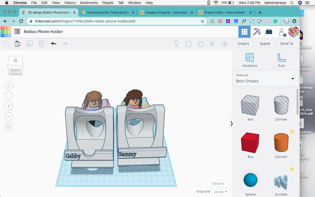 Roblox Phone Holder : 3 Steps - Instructables