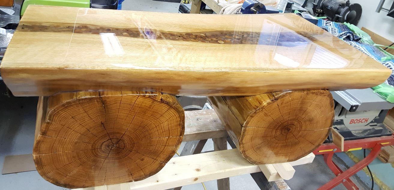 Natural Wood Bench : 8 Steps (with Pictures) - Instructables