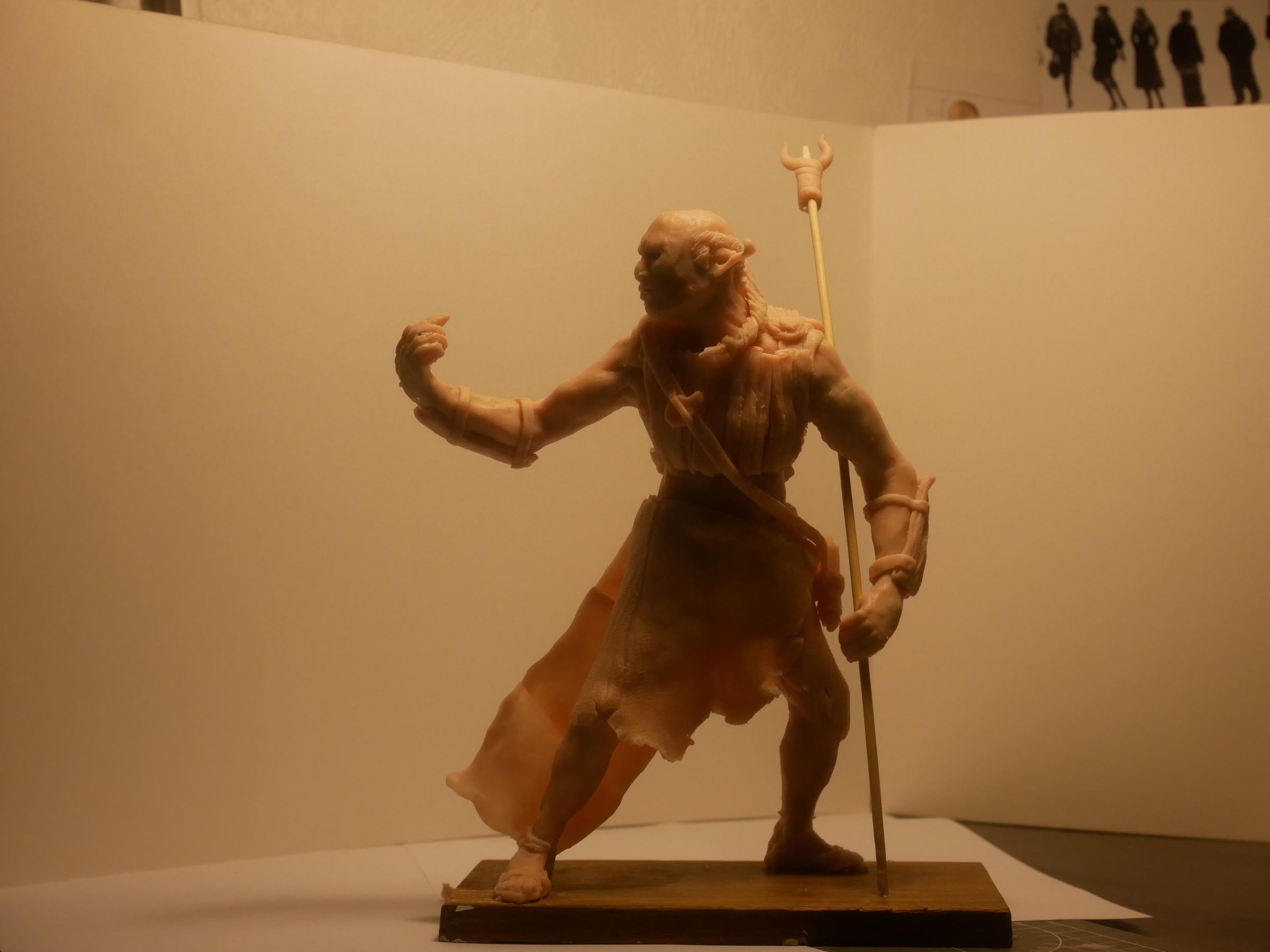 Sculpting a Fantasy Character With a Wire Armature : 9 Steps (with ...