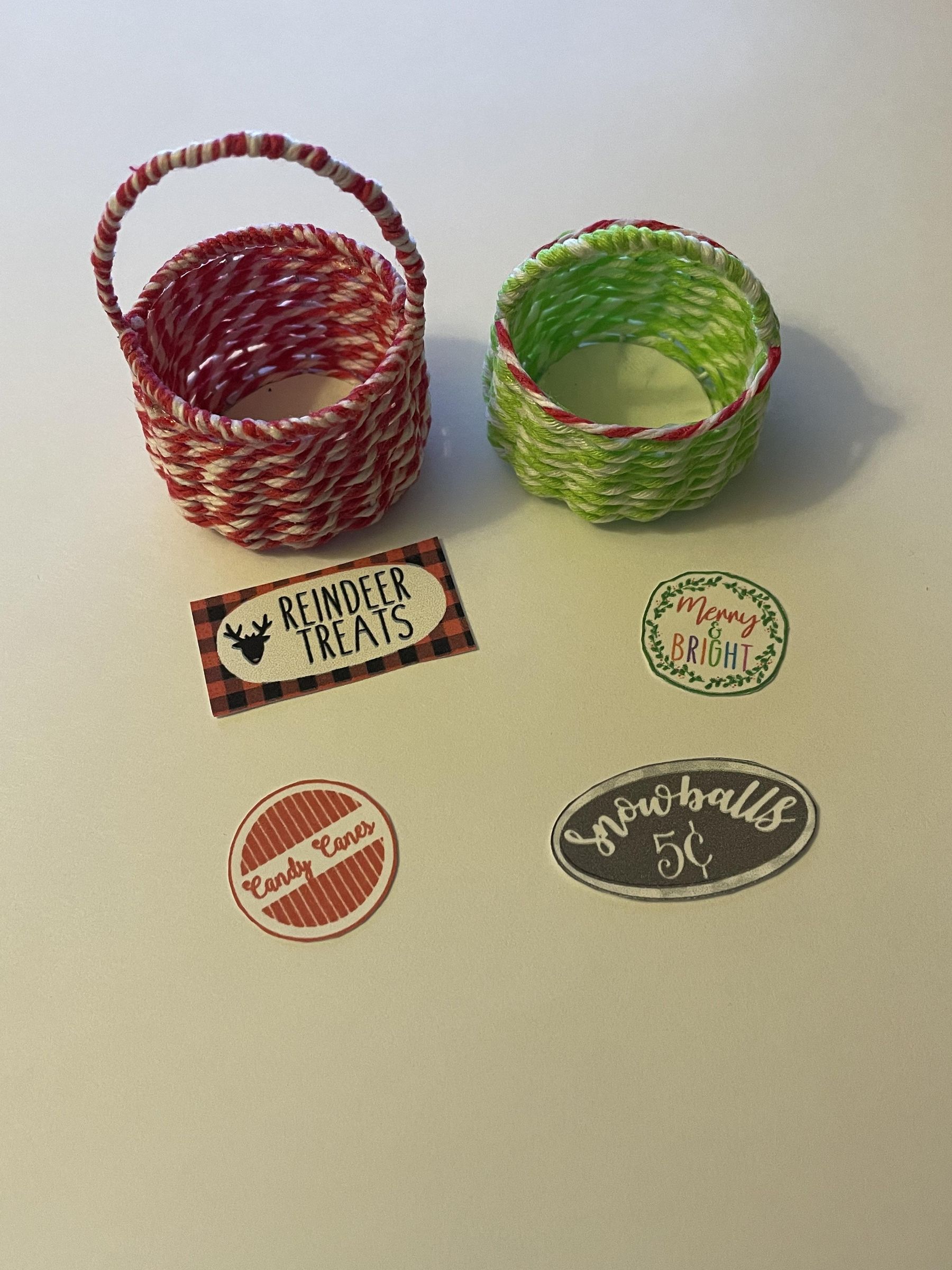 Elf Sized Baskets : 13 Steps (with Pictures) - Instructables