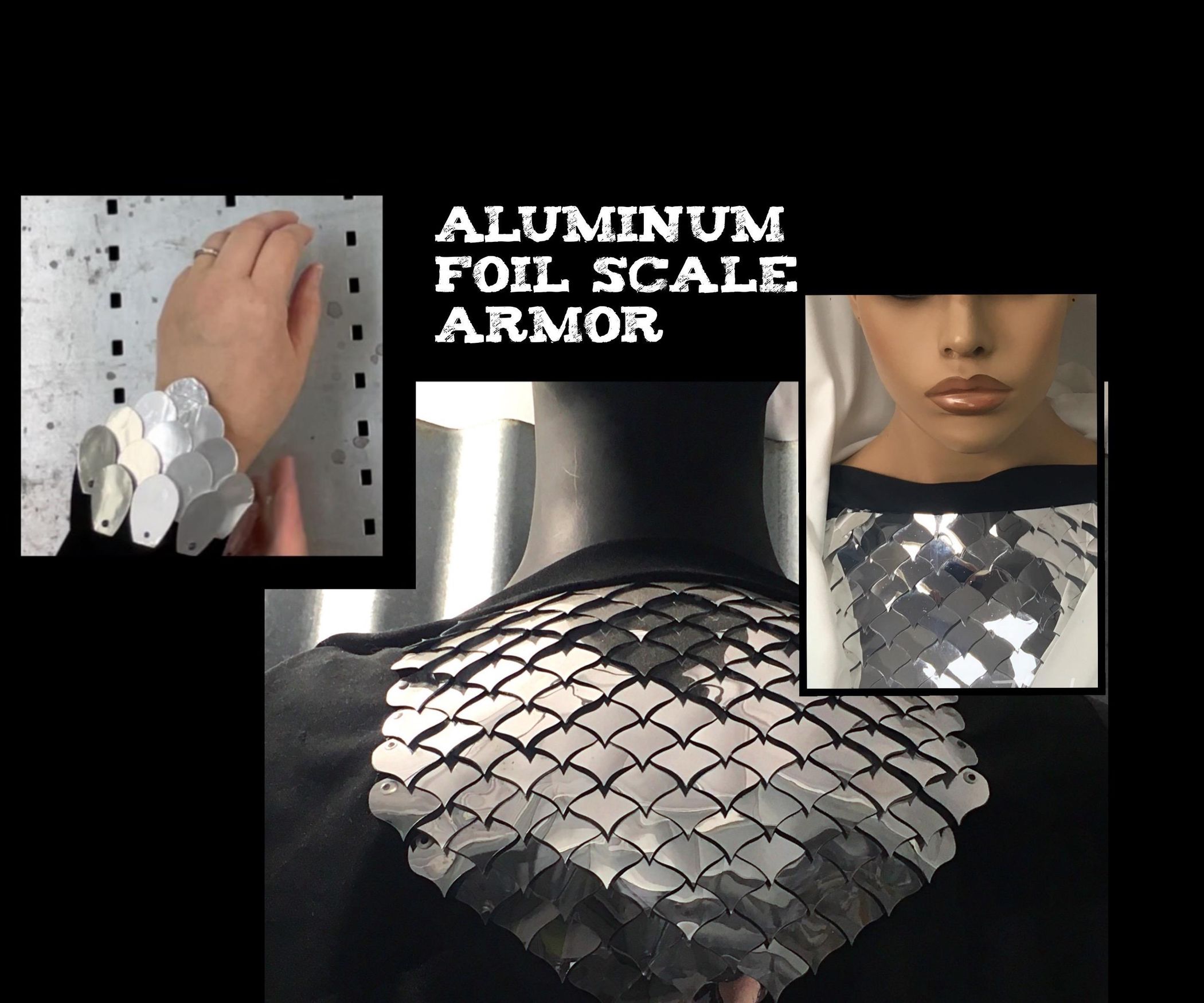 Aluminum Foil Scale Armor : 4 Steps - Instructables