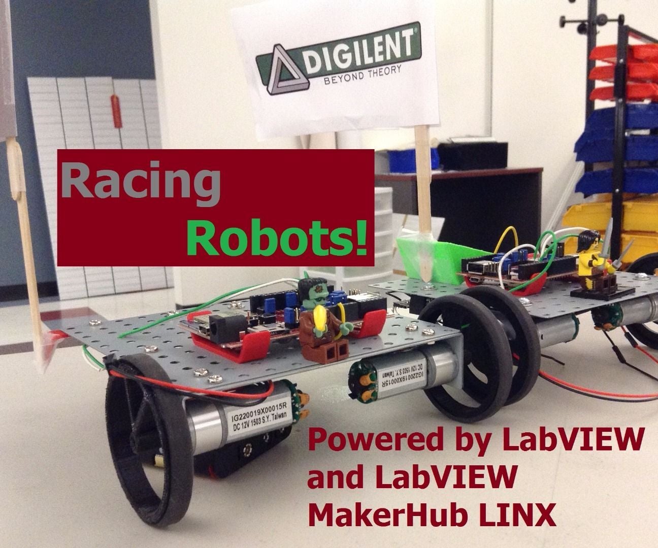 Racing Robots! : 4 Steps (with Pictures) - Instructables