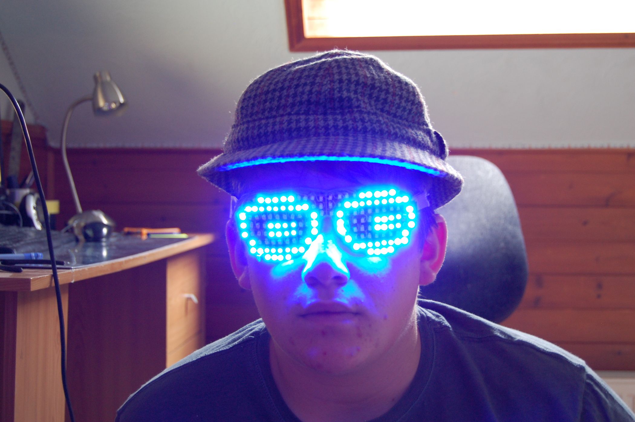 LED Matrix Glasses: First Prototype : 15 Steps (with Pictures ...