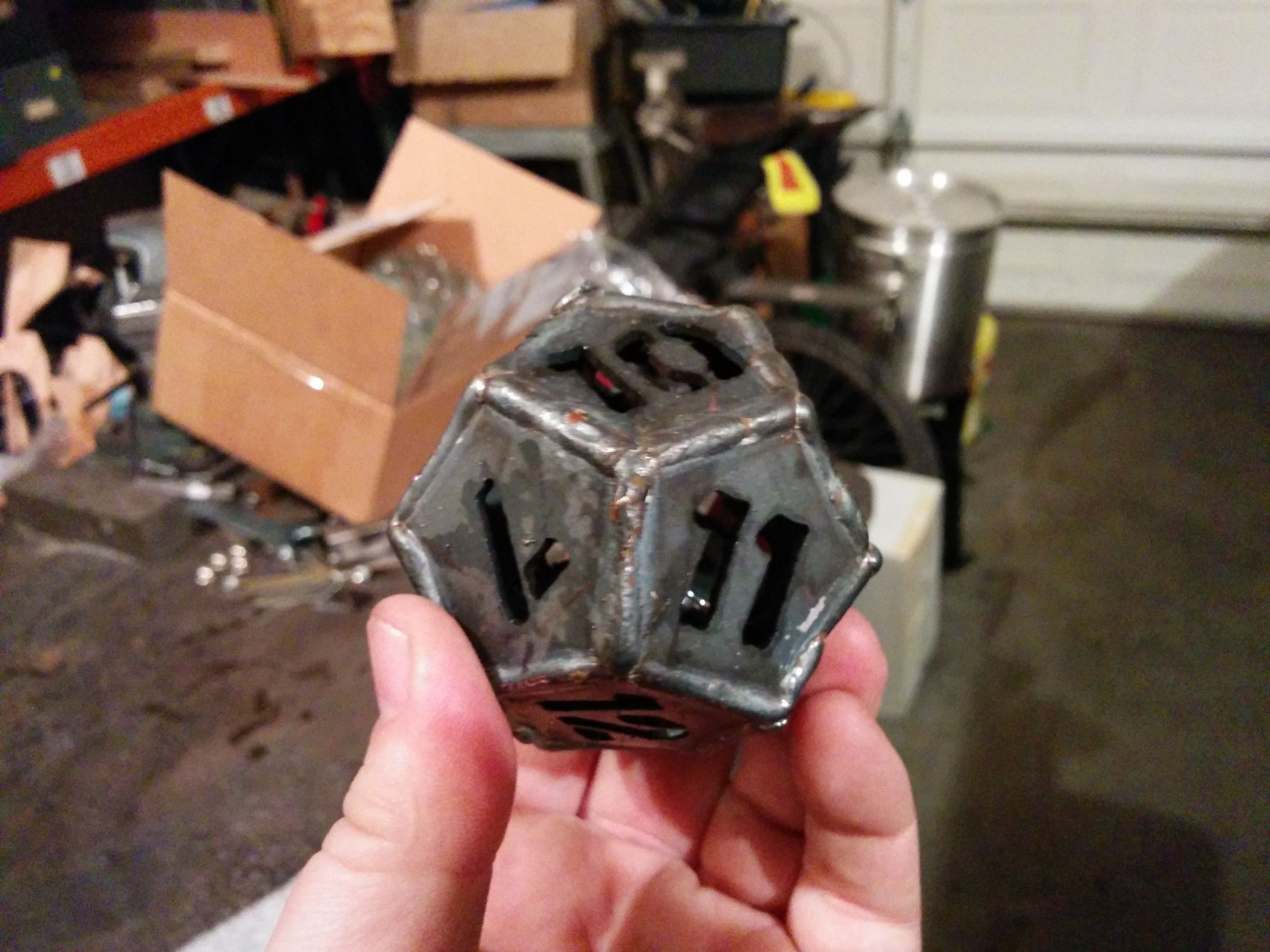 Gaming Dice Made From Folded, Waterjet Cut Steel : 5 Steps (with ...
