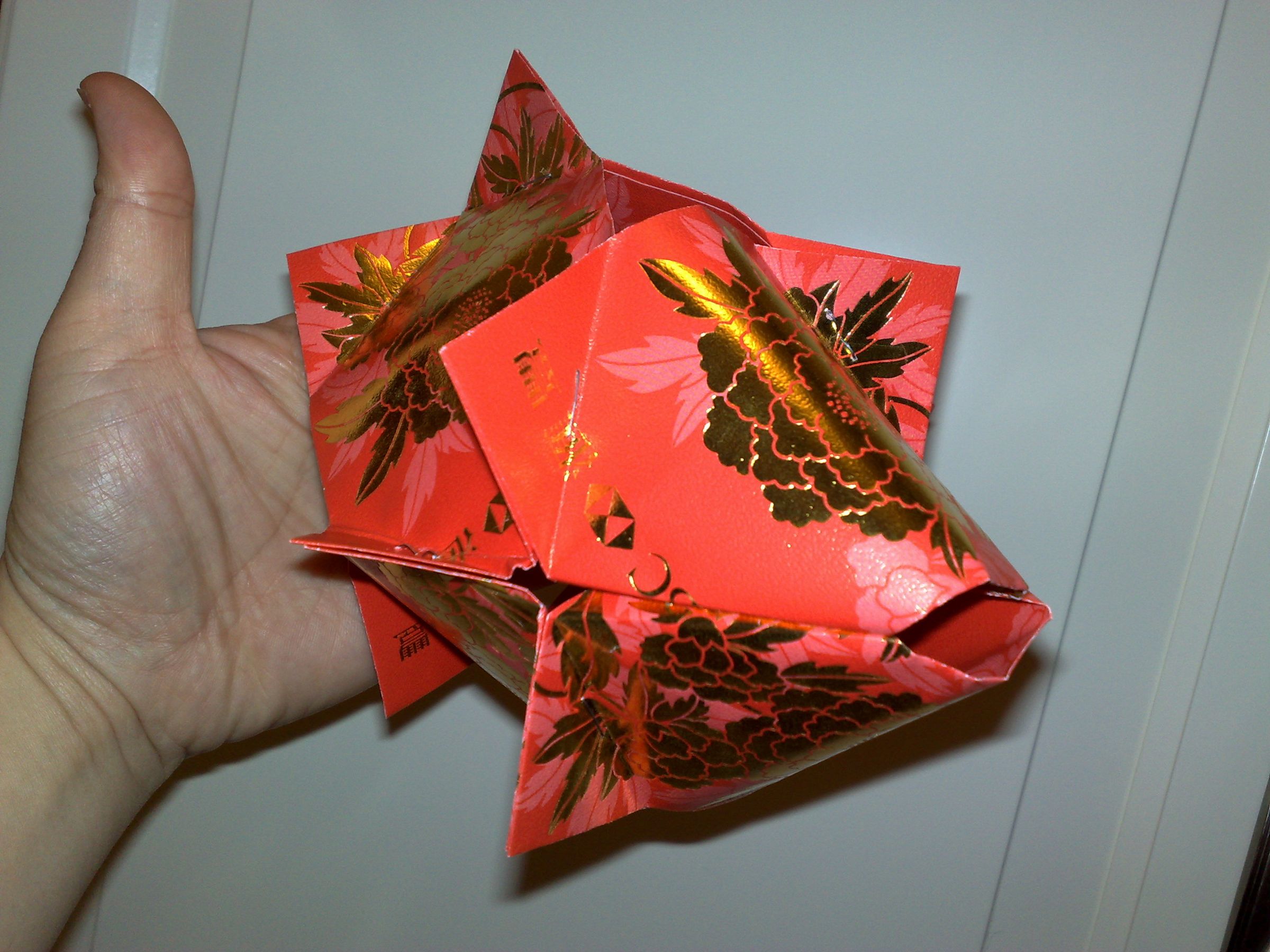 Chinese New Year Decoration - Lai See (Red Pocket) Fish : 9 Steps (with ...
