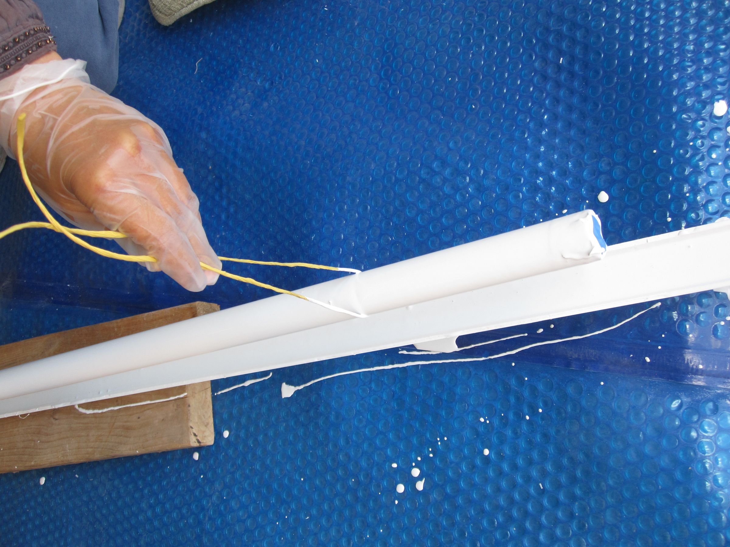 Fast Weatherproofing (painting) Your PVC Structures. : 15 Steps ...