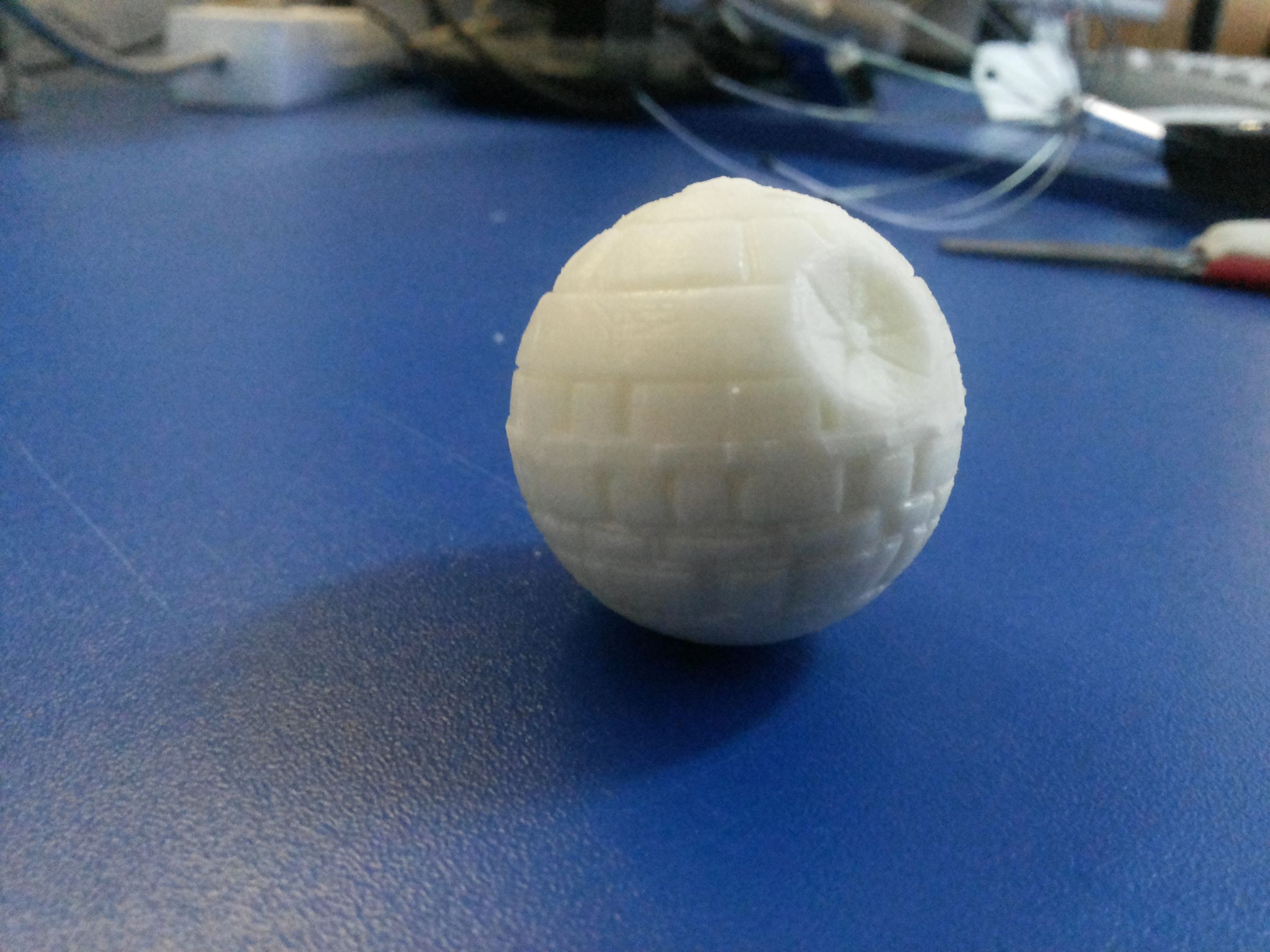 Make Bouncing Deathstars With 3D Printing and Homemade Sugru! : 3 Steps ...