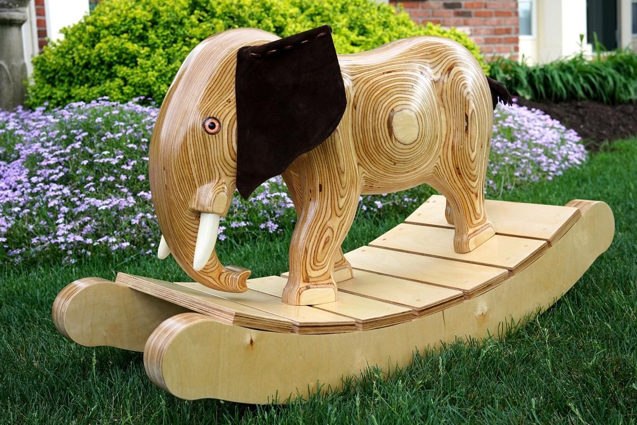 Keepsake Plywood Rocking Elephant : 7 Steps (with Pictures) - Instructables