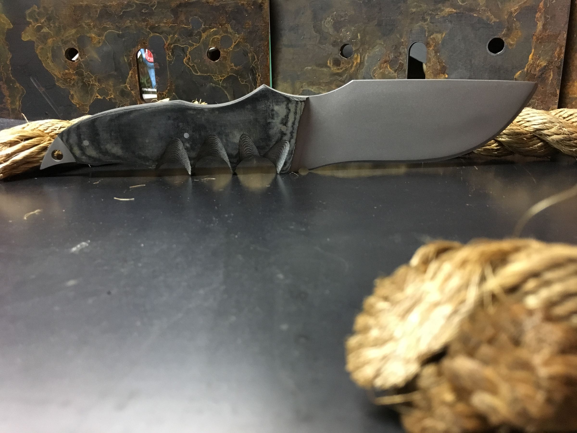 Hand Made Camp Knife : 12 Steps (with Pictures) - Instructables