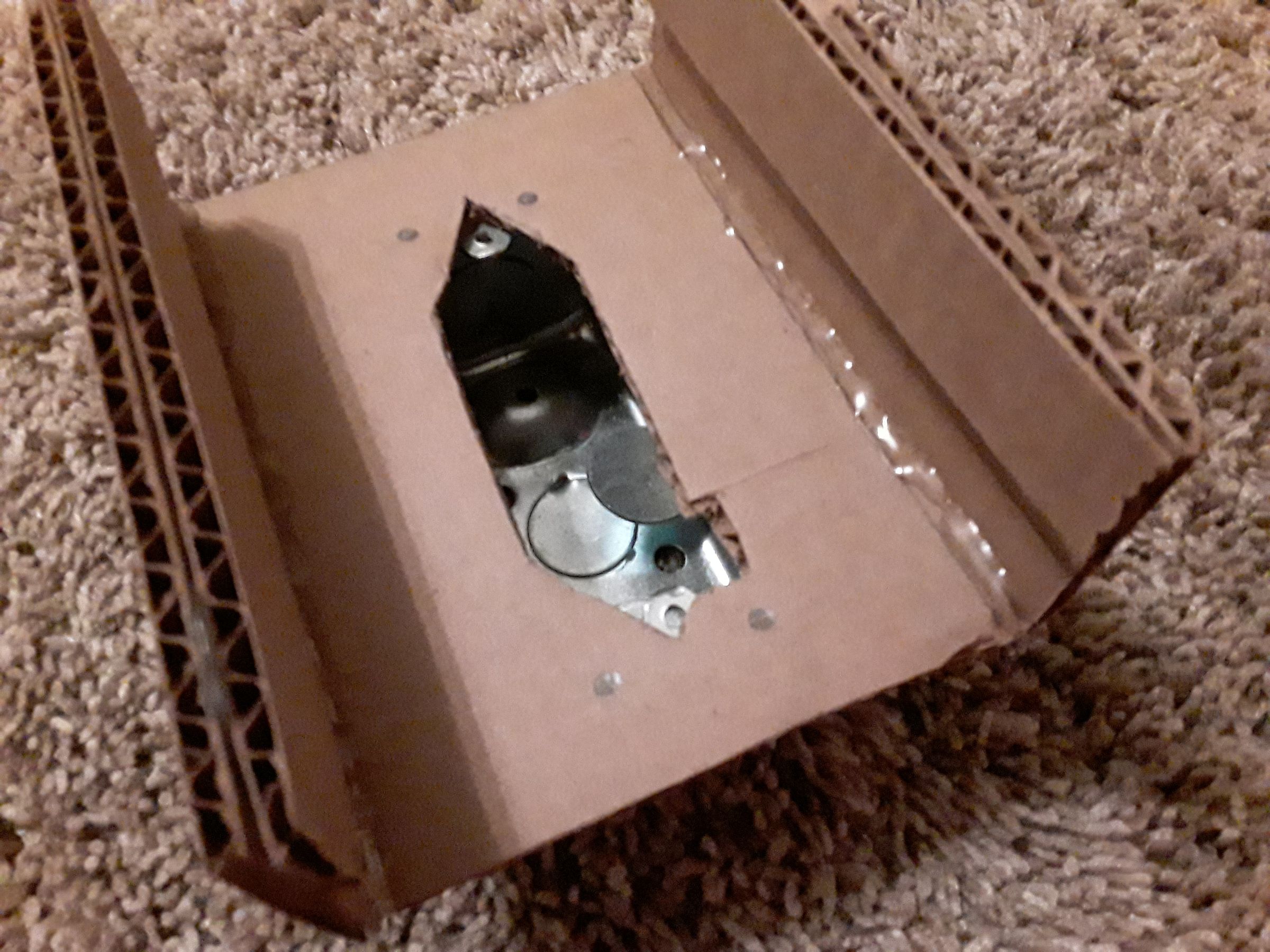 Cardboard Fire Alarm Pull Station/Call Point : 4 Steps - Instructables