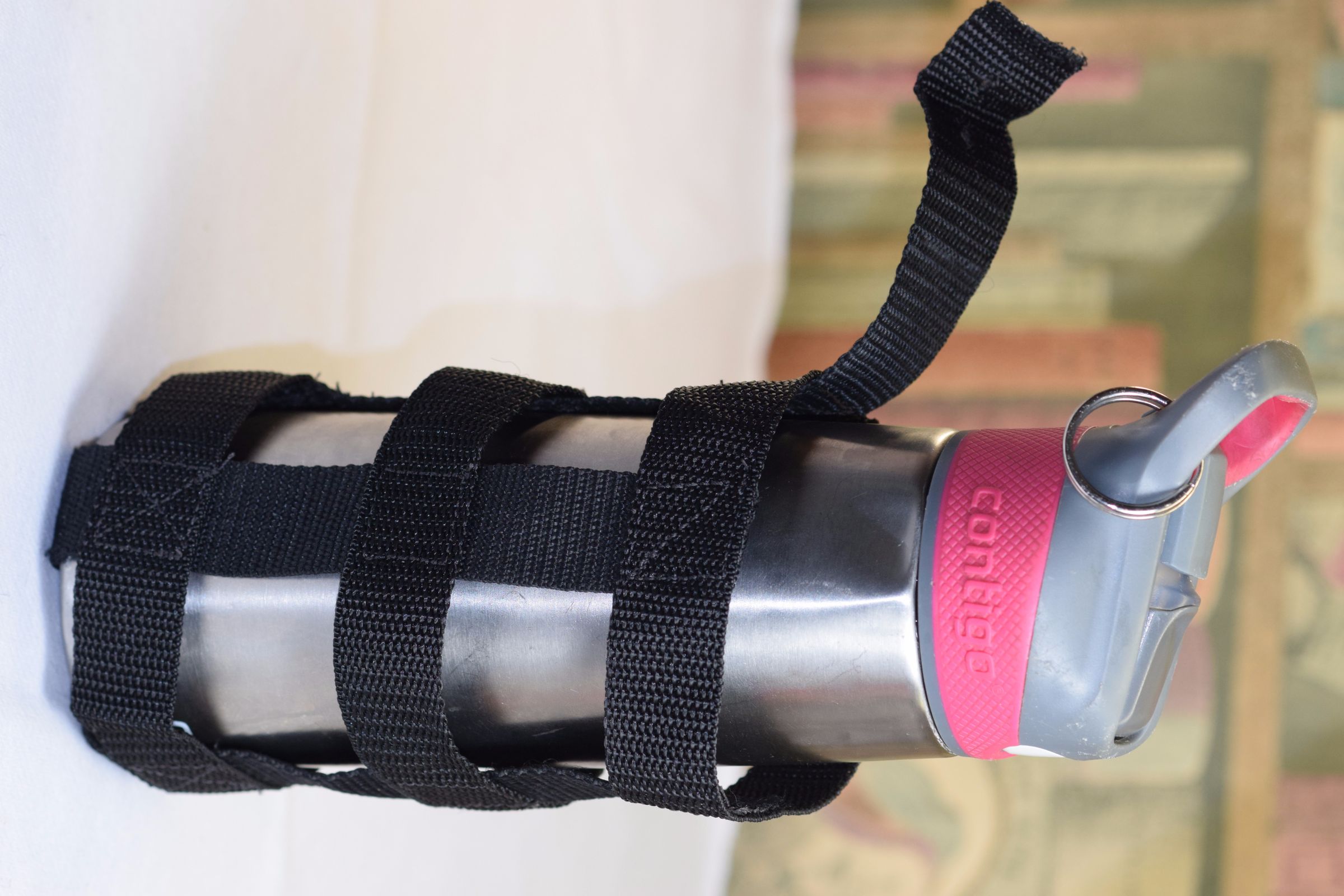 School Backpack Water Bottle Strap Holder : 5 Steps (with Pictures ...