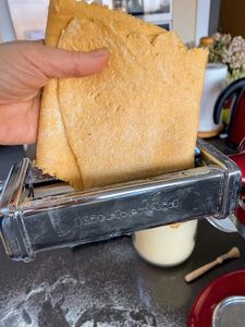 Home-made Pasta Laminated With Edible Flowers and Herbs : 8 Steps (with ...