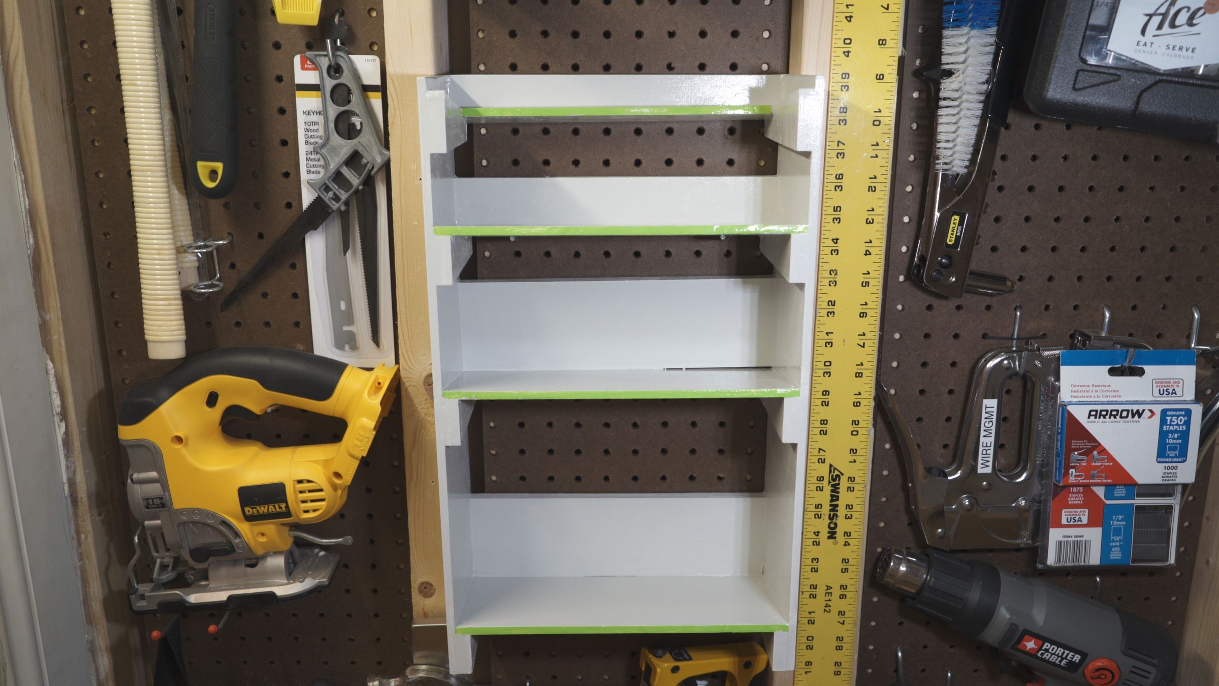 Super Simple Tape-Roll Storage Rack : 10 Steps (with Pictures ...