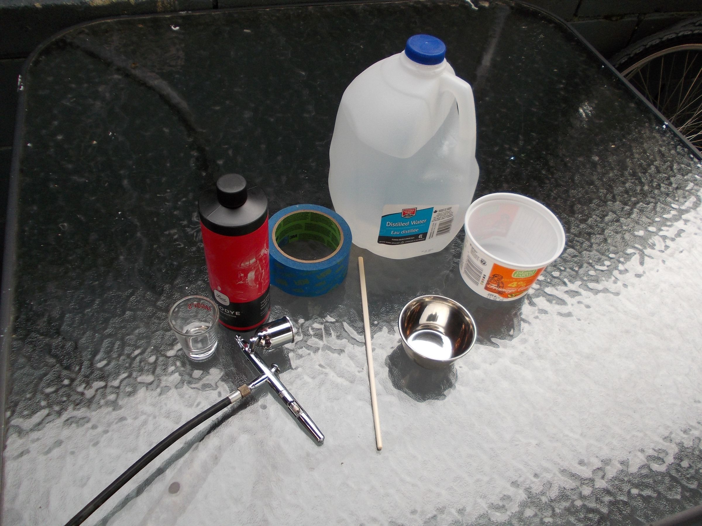 Lumi Inkodye Airbrush Skull Shirt : 4 Steps (with Pictures) - Instructables