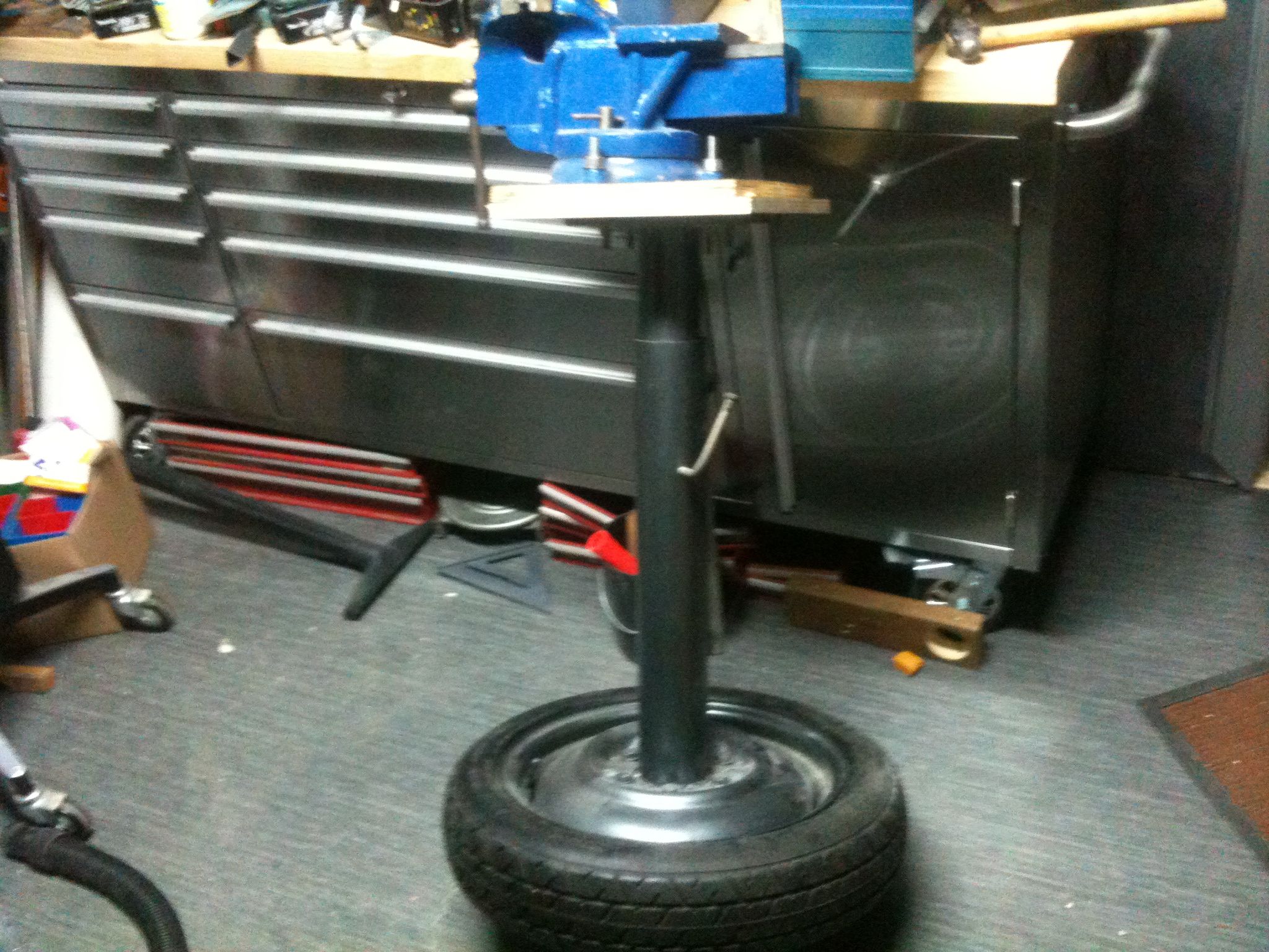 Vise Stand : 6 Steps - Instructables