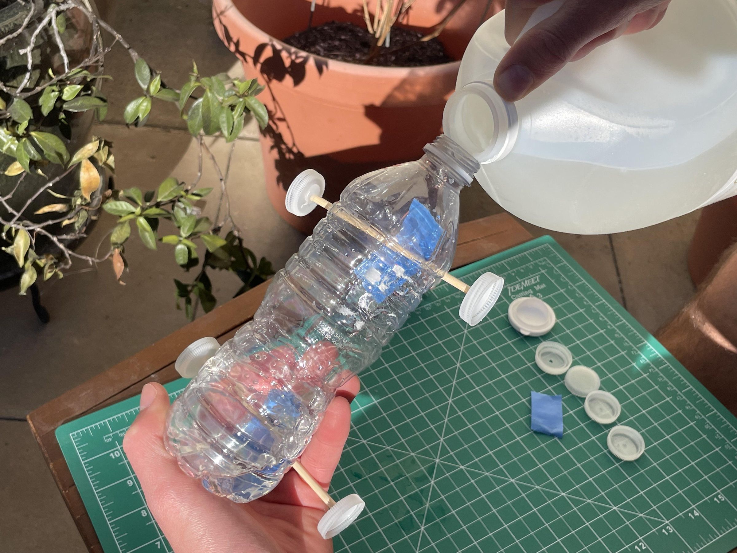 Baking Soda and Vinegar Upcycled Rocket Racer : 10 Steps (with Pictures ...