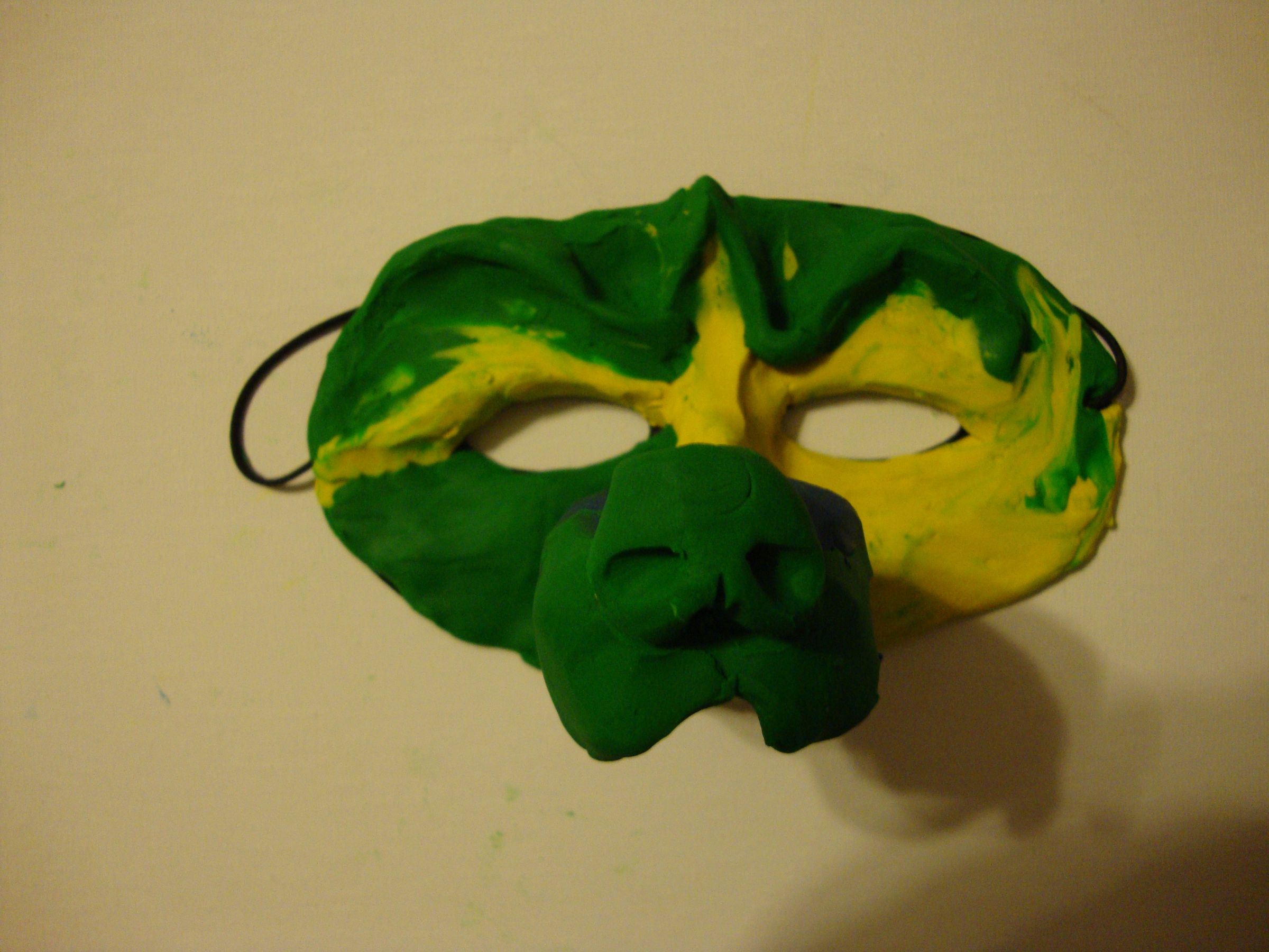 Creating Any Shape Papier Mâché Mask : 11 Steps (with Pictures ...