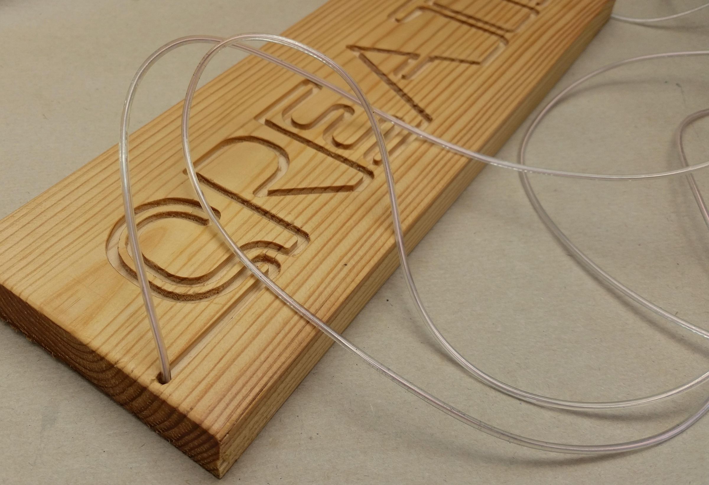 Quick & Easy Wood Backed Neon Signs Using EL Wire : 11 Steps (with ...