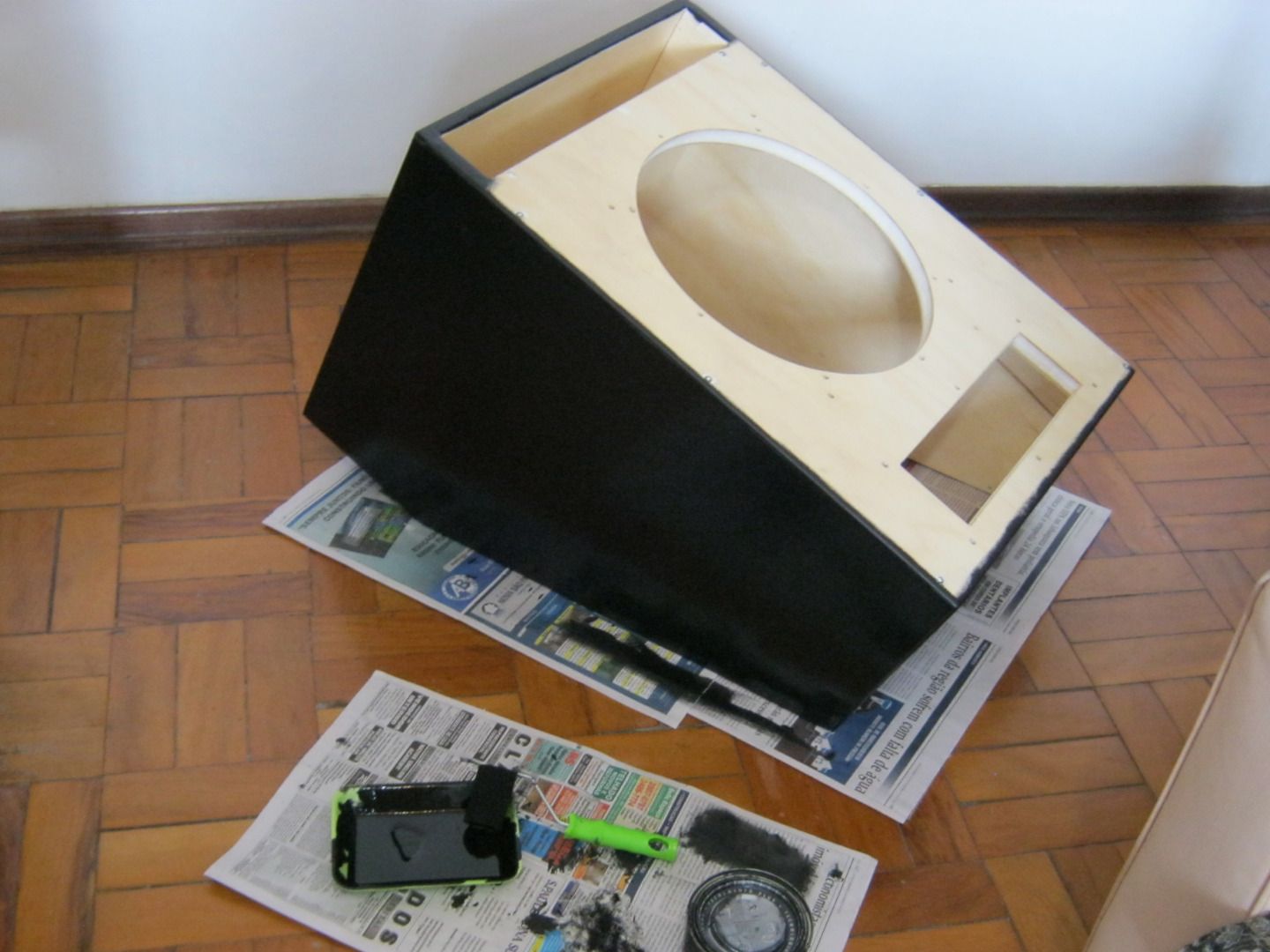 Styrofoam Sound Box for Mobile Purposes : 7 Steps (with Pictures ...