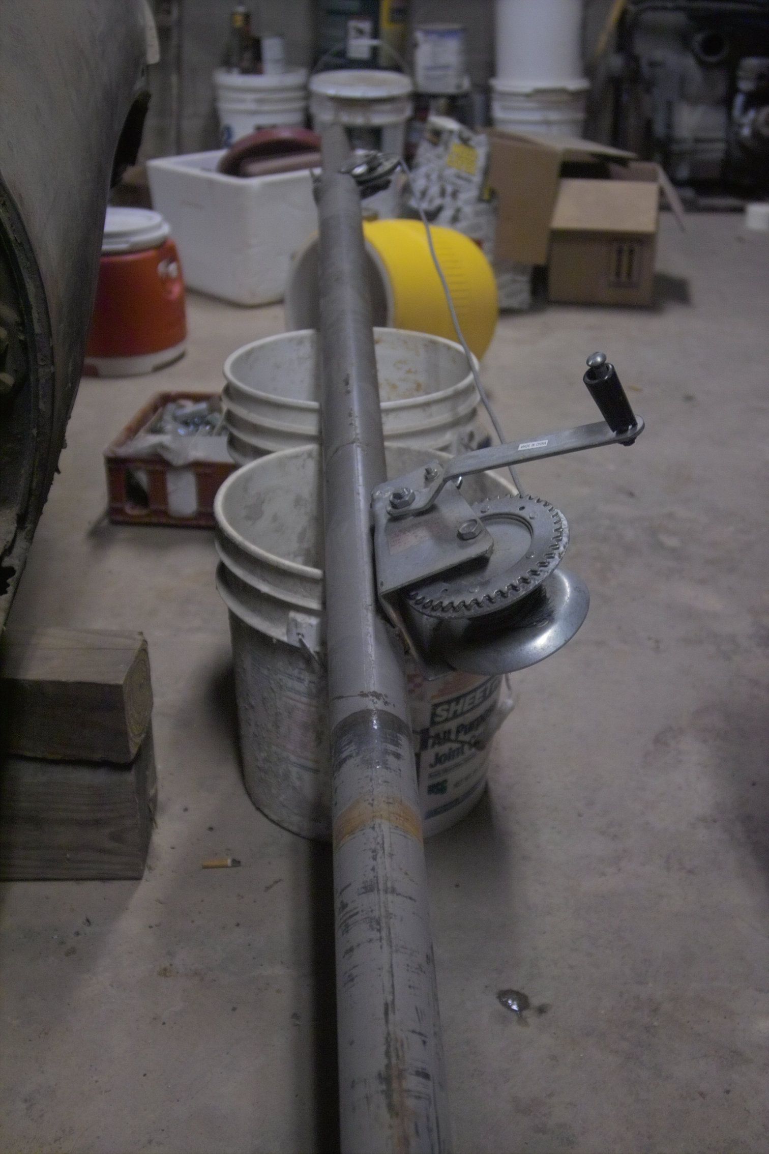 DIY Sheetrock Hoist for About $100 : 4 Steps (with Pictures ...