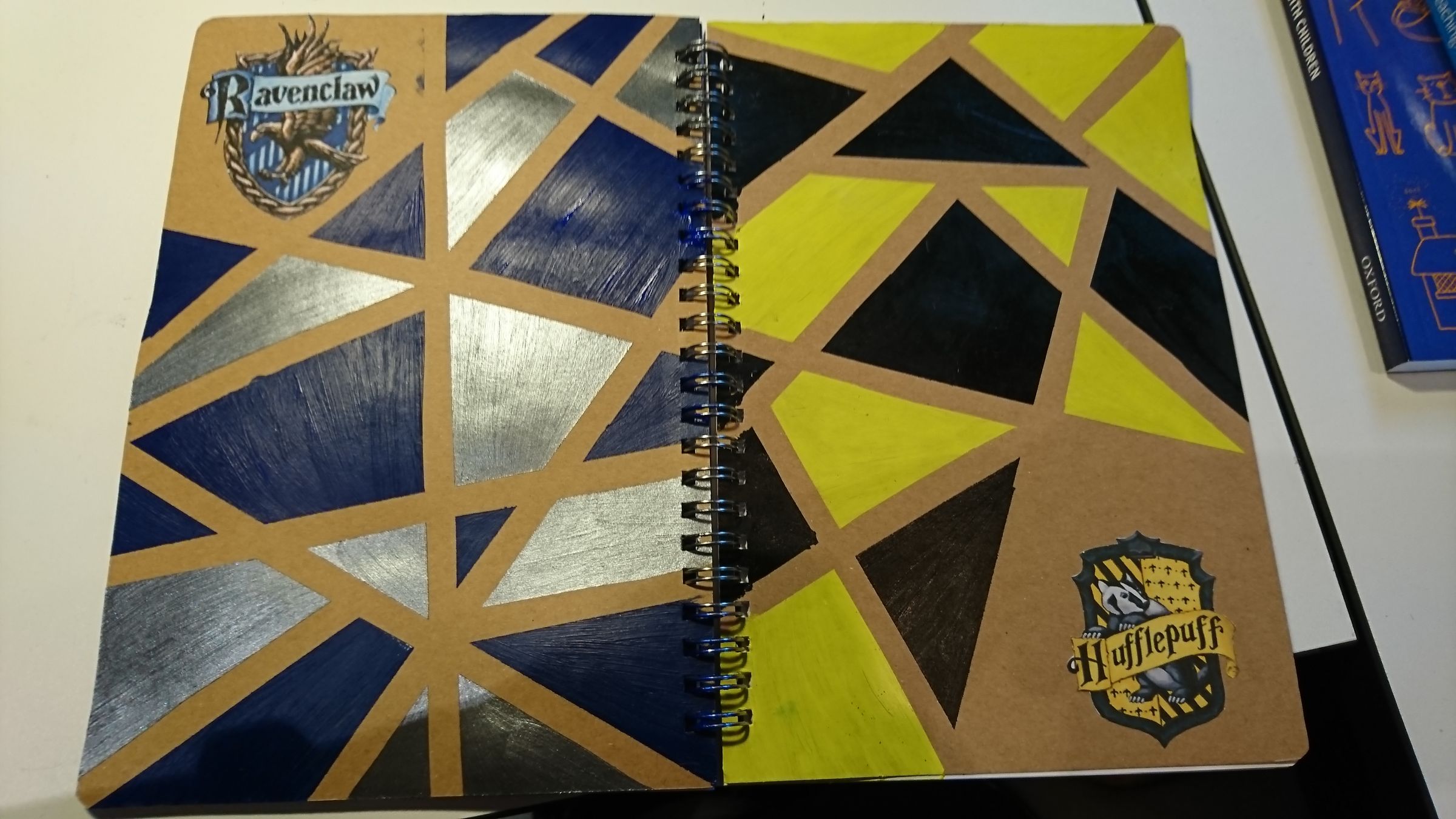 Notebook Modification - Ravenclaw Pride (Harry Potter Theme) : 3 Steps ...
