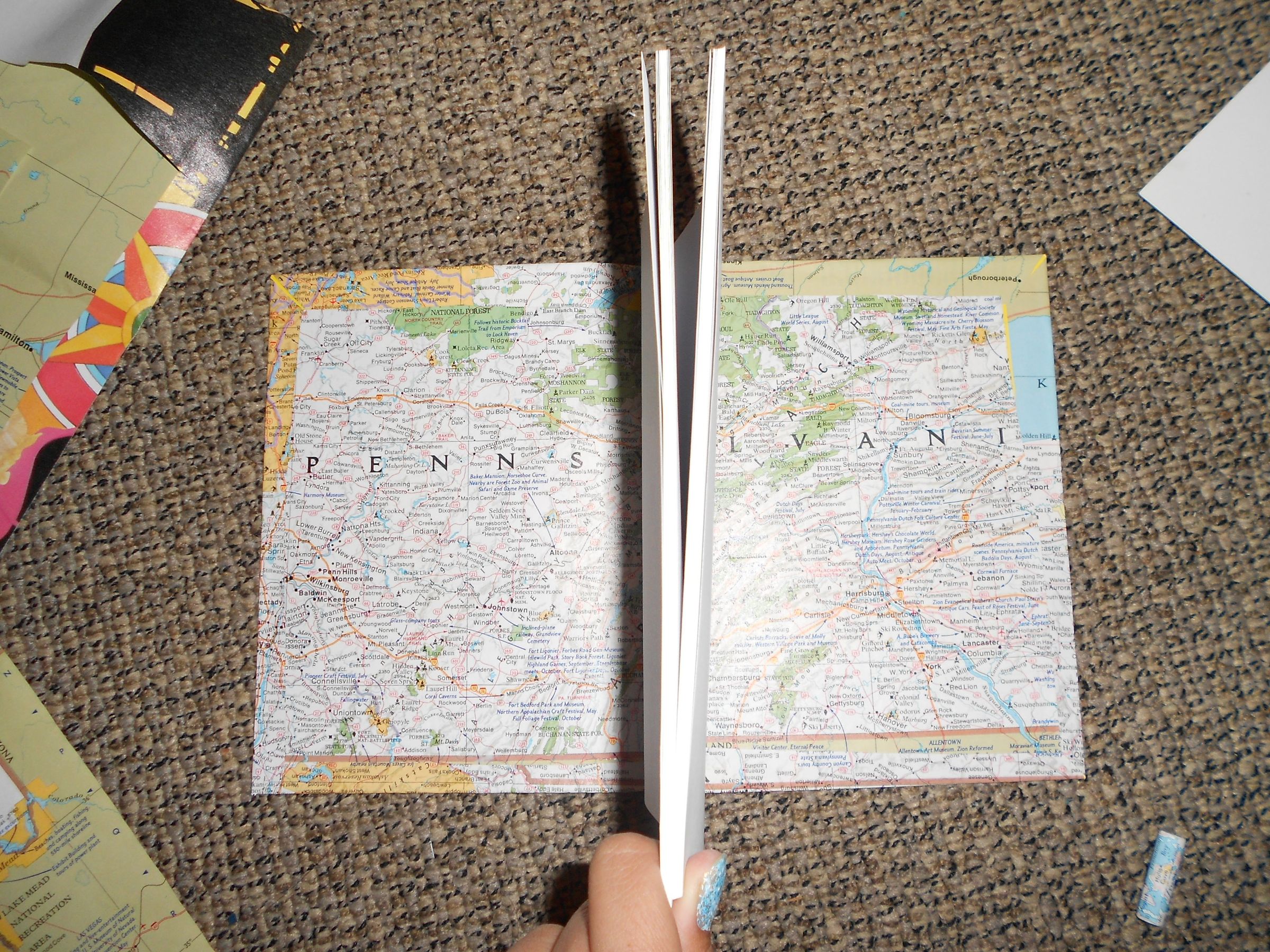 DIY Map Decor for Your Home! Aka, What to Do If You Have Tons of Maps ...