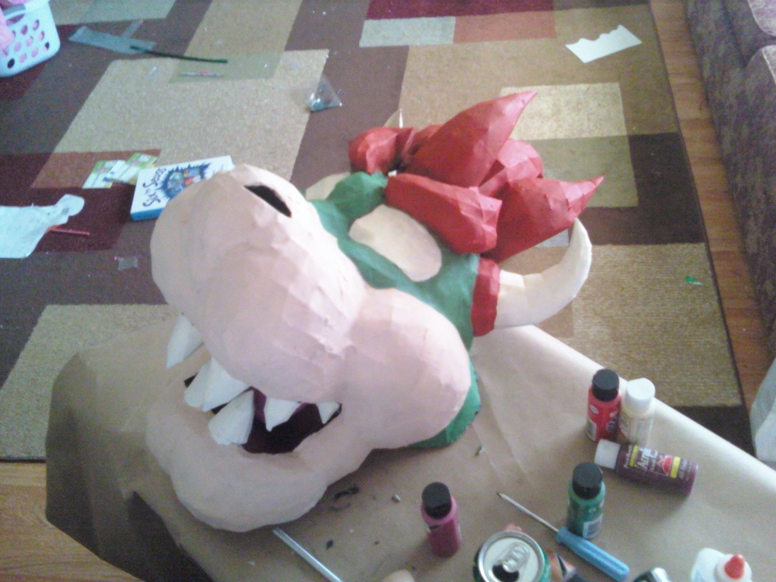 Making a Bowser Hunting Trophy : 7 Steps (with Pictures) - Instructables