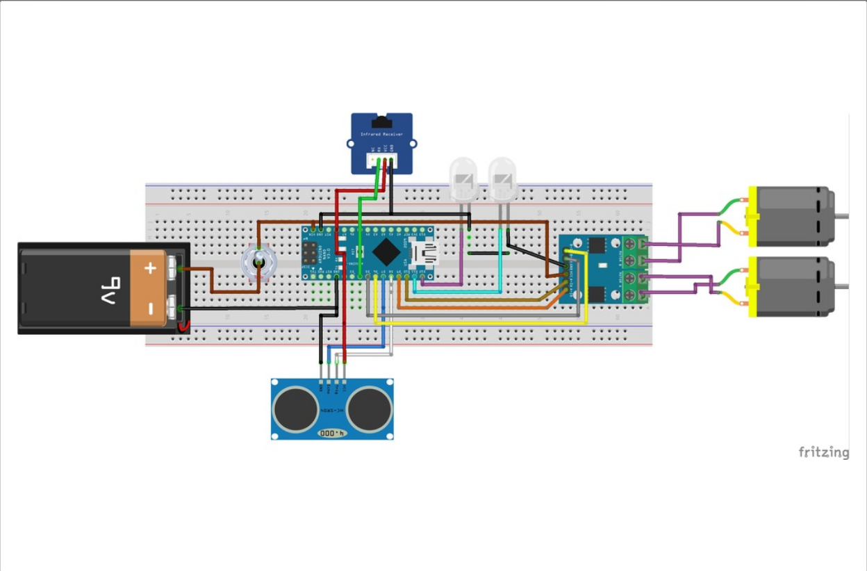 Arduino Nano Powered 3D Printed Robot Car. : 4 Steps - Instructables