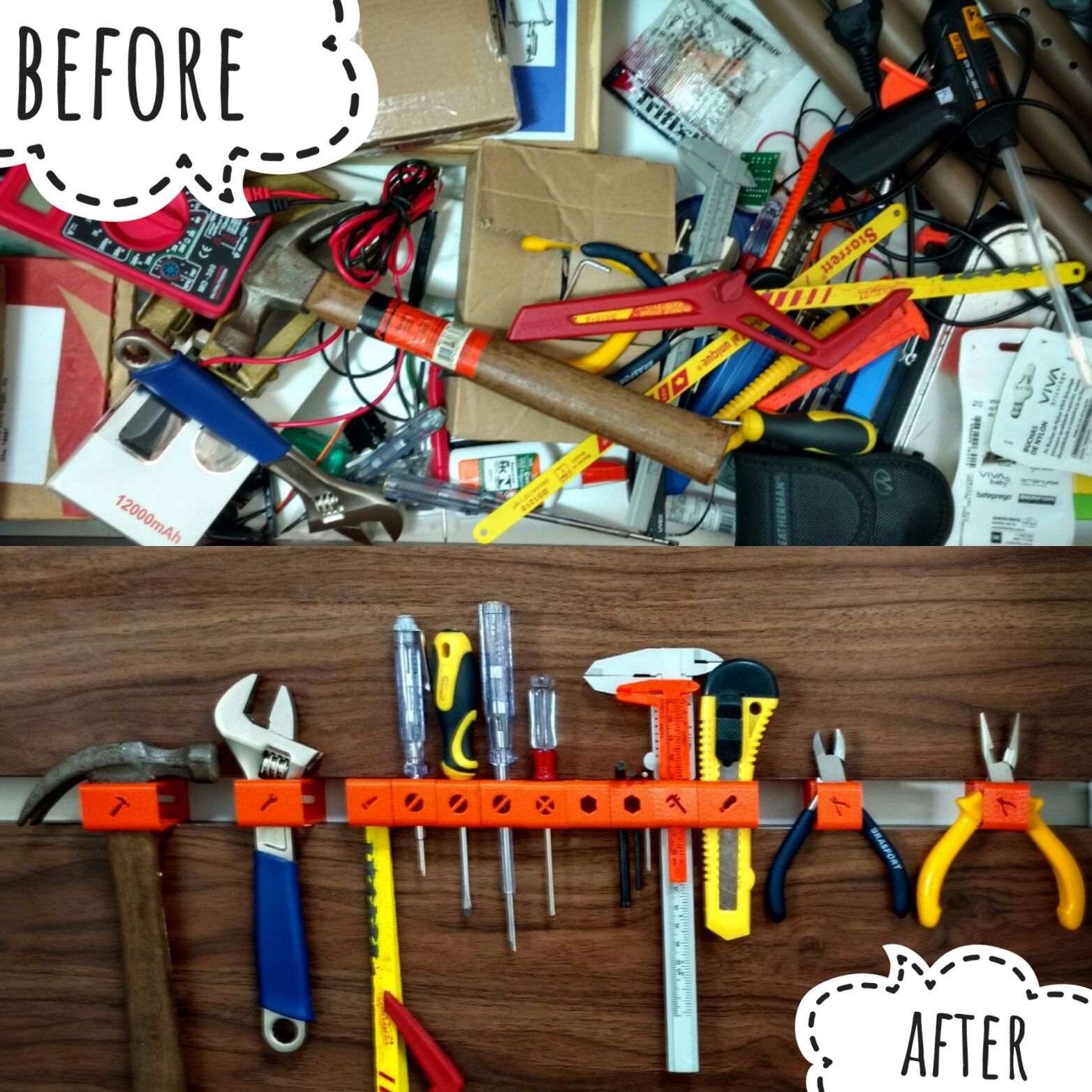 3D Printed Tool Hanger : 7 Steps (with Pictures) - Instructables