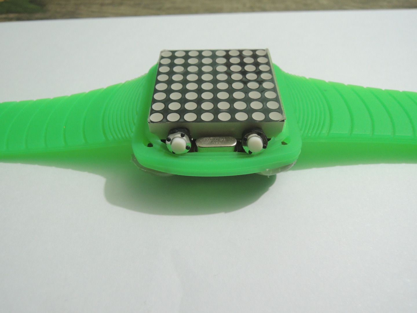 DIY Arduino Dot Matrix Wrist Watch : 13 Steps (with Pictures ...