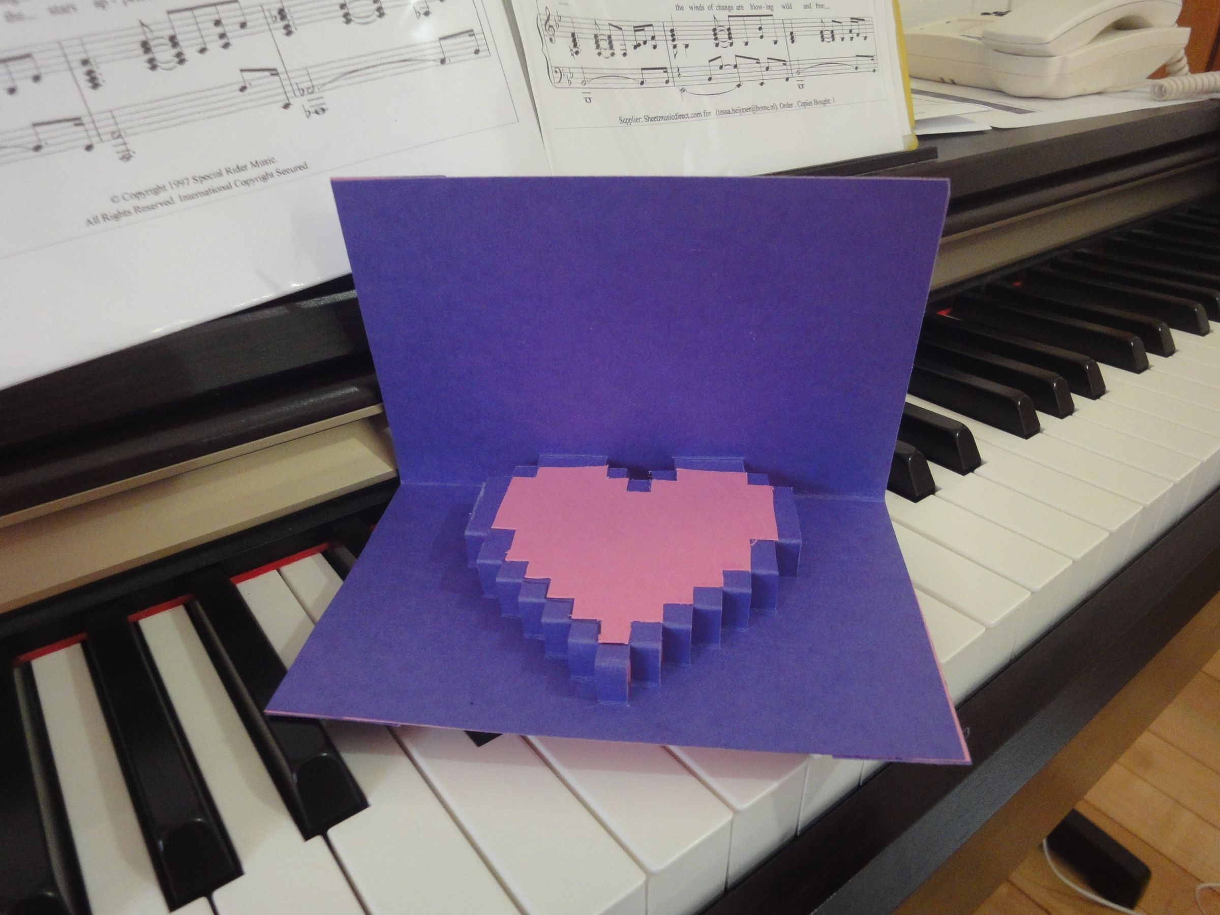 Zelda Pop-Up Valentine Heart Card : 5 Steps (with Pictures) - Instructables