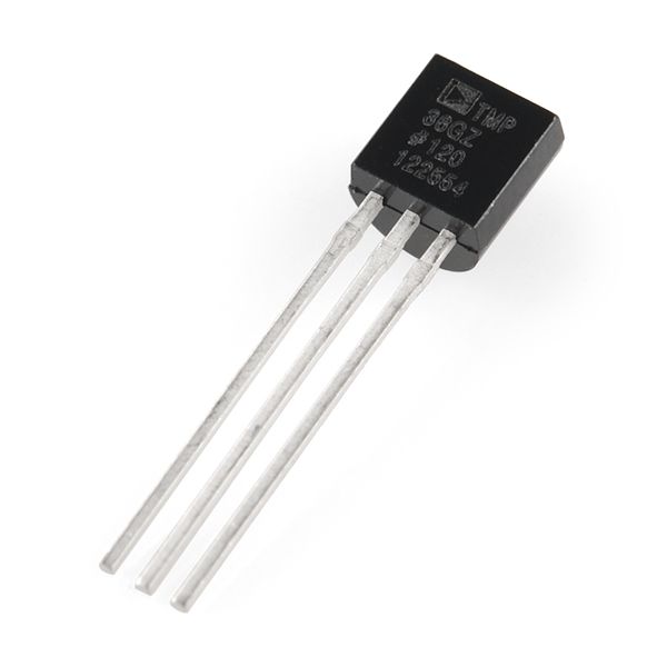 How to Use the TMP36 Temp Sensor - Arduino Tutorial : 5 Steps ...