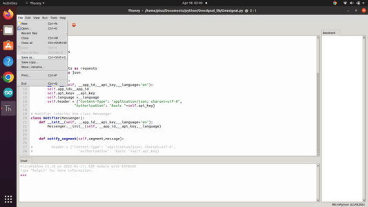 OneSignal Micropython Library : 6 Steps - Instructables