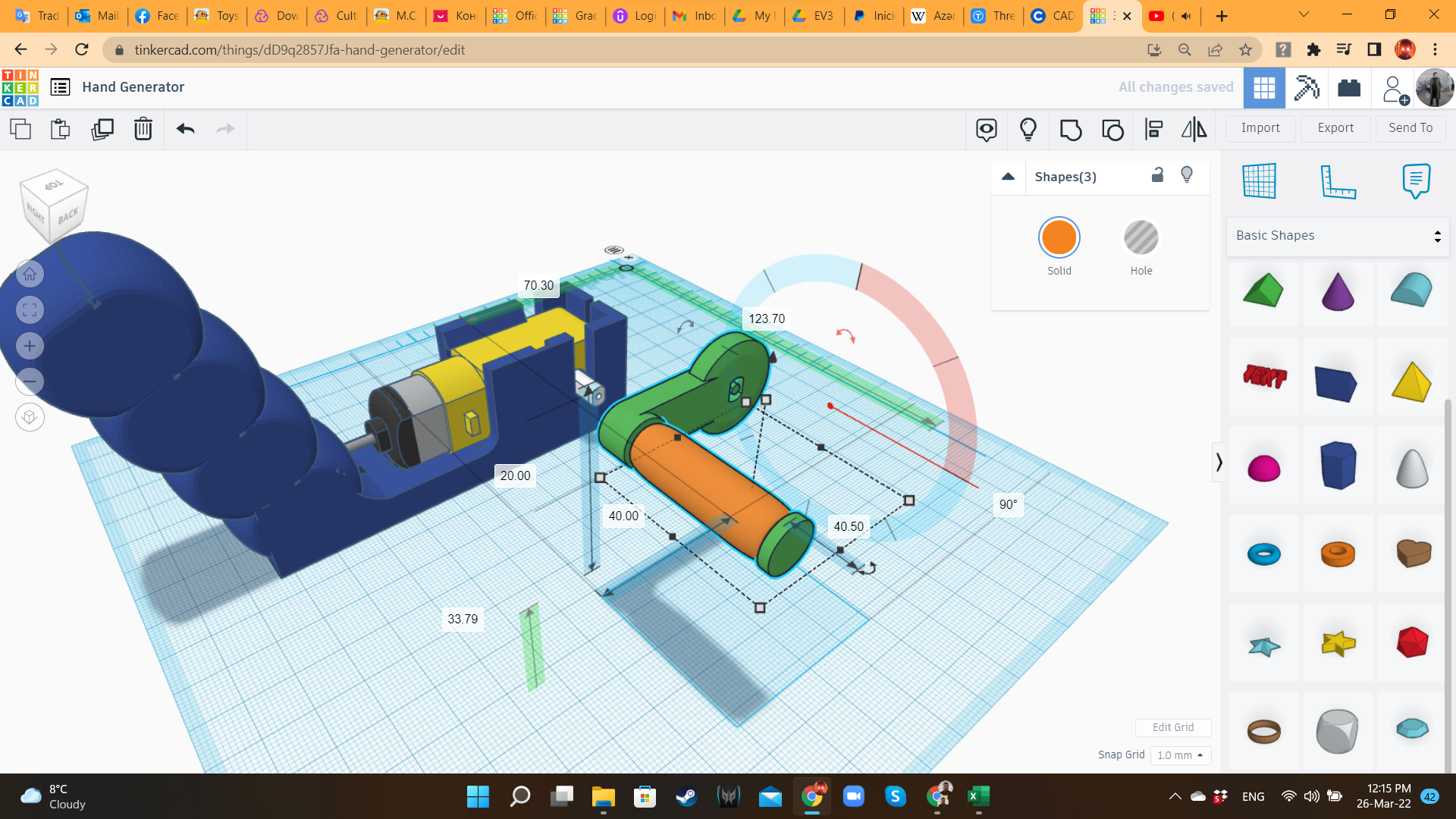 Tinkercad Robotics for School: Human-Powered Battle Beasts! : 30 Steps ...