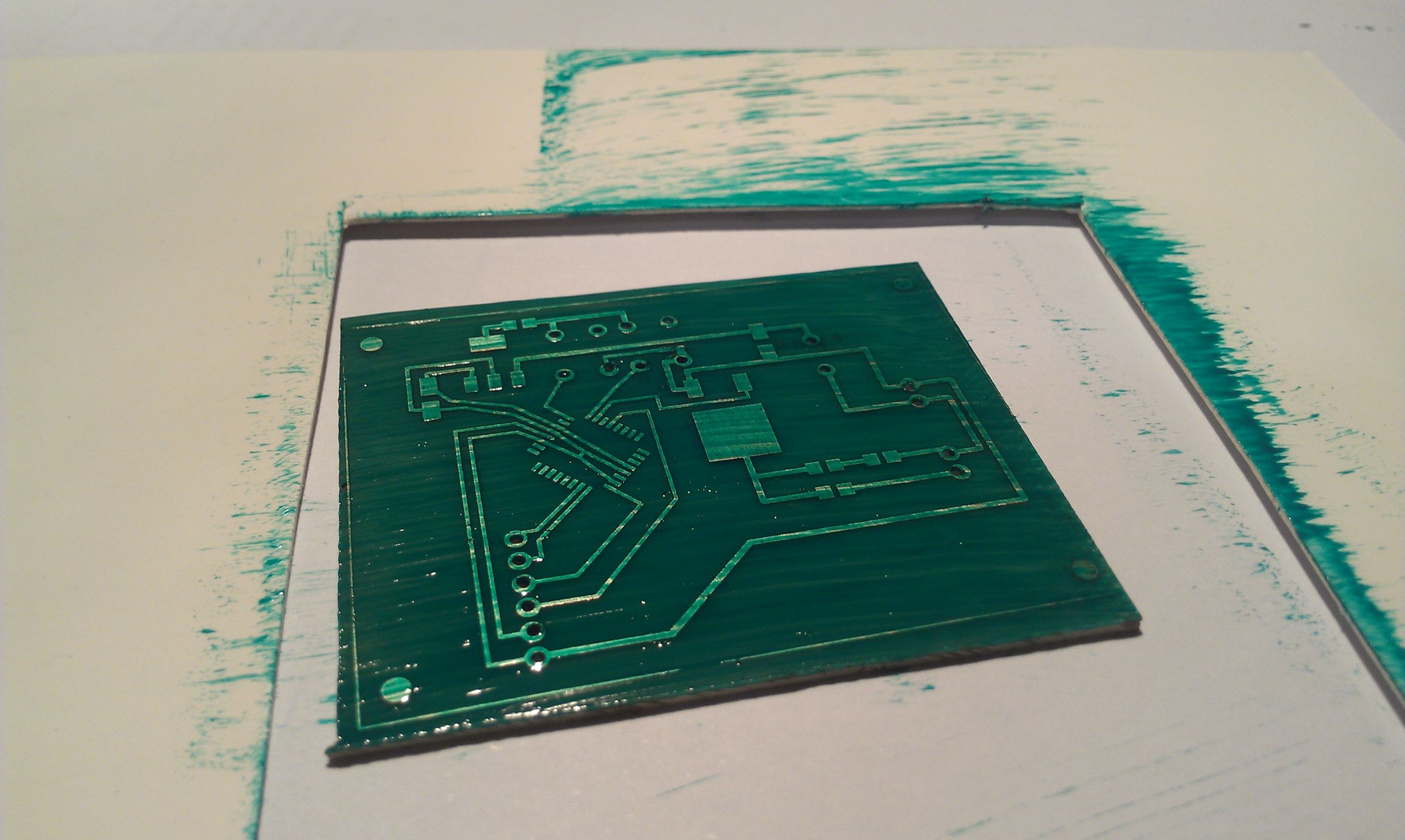 Professional Home Brew PCB: Creating a Solder Mask Using UV Curable ...