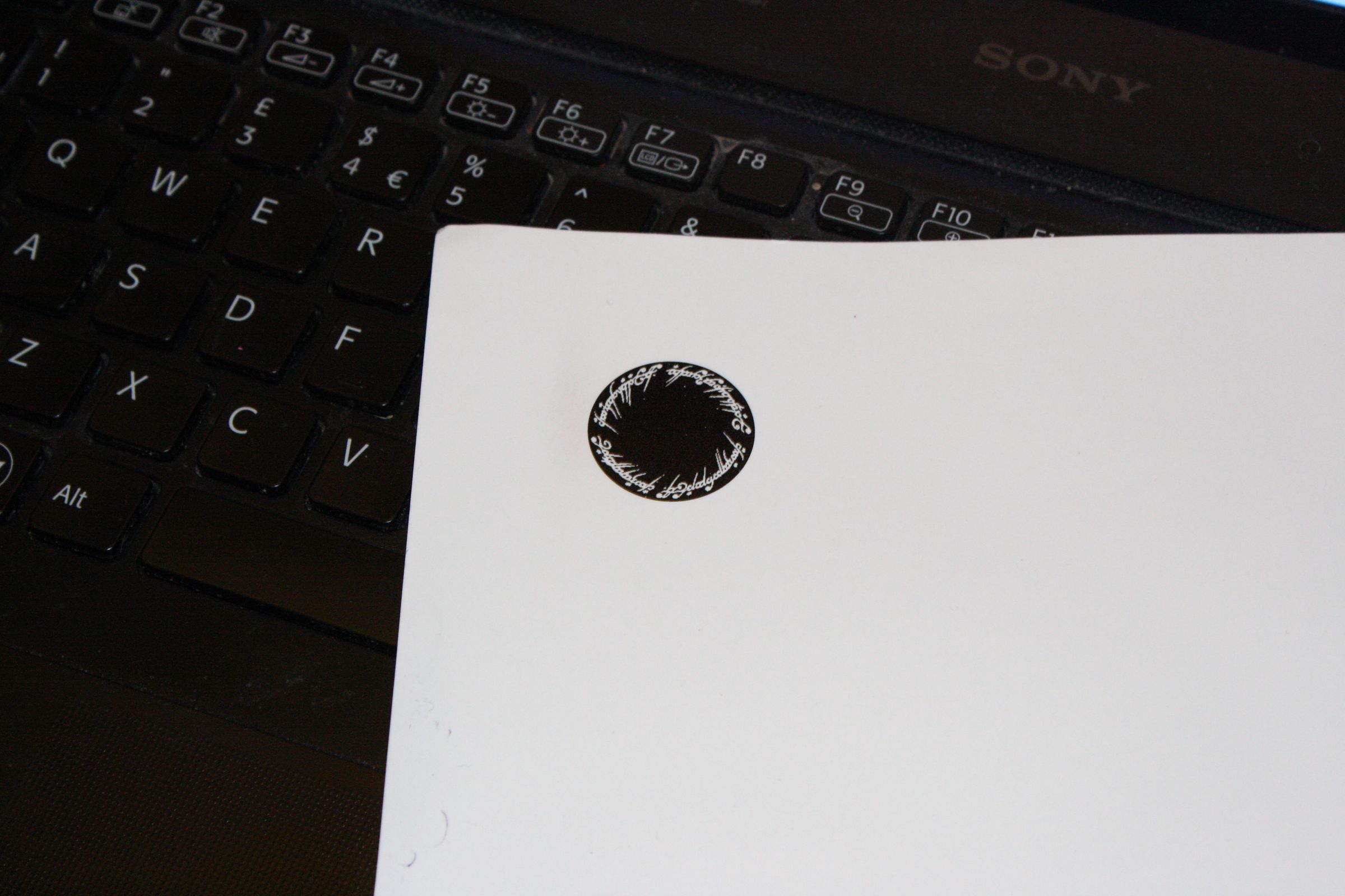 Glowing "One Ring" Inscription Pendant : 5 Steps (with Pictures ...