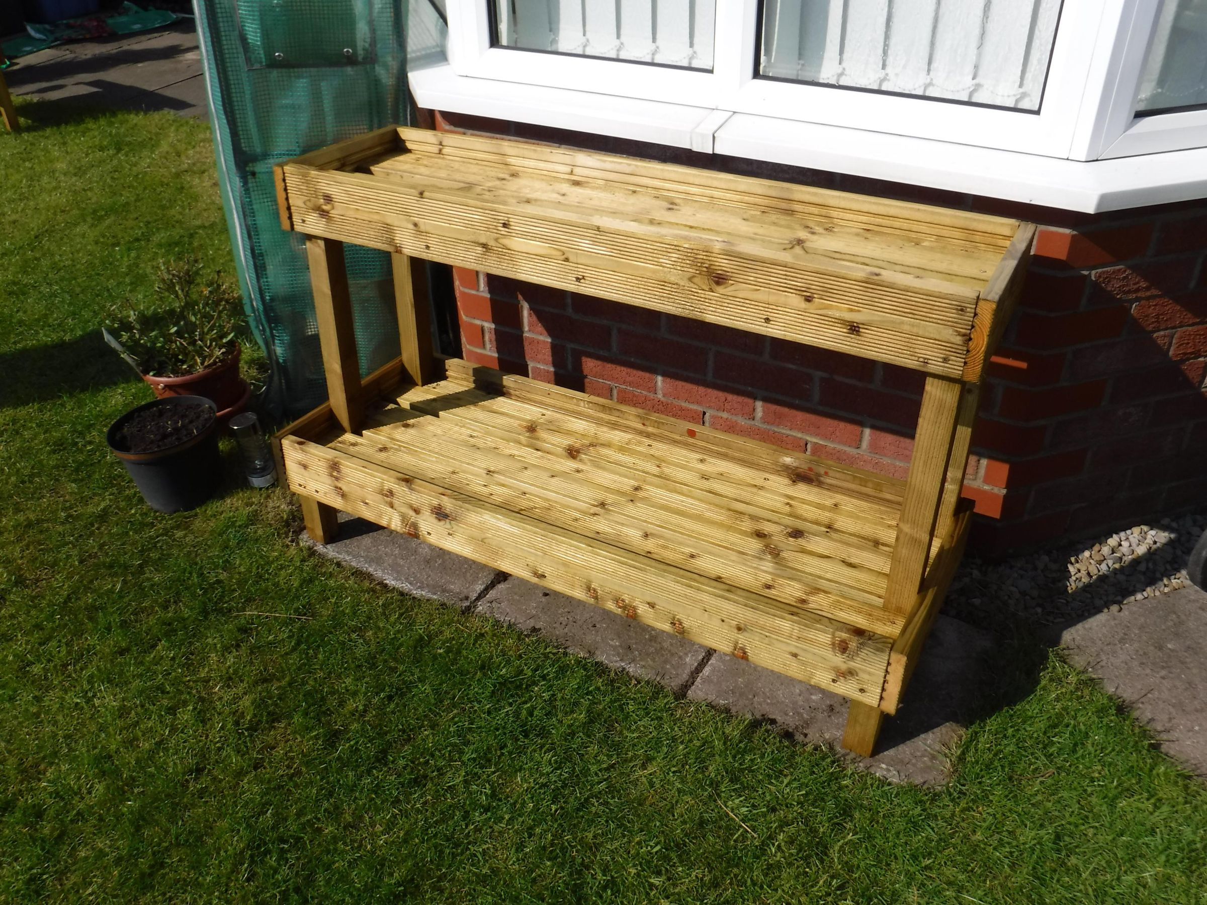 2-Tier Wooden Plant Stand : 13 Steps (with Pictures) - Instructables