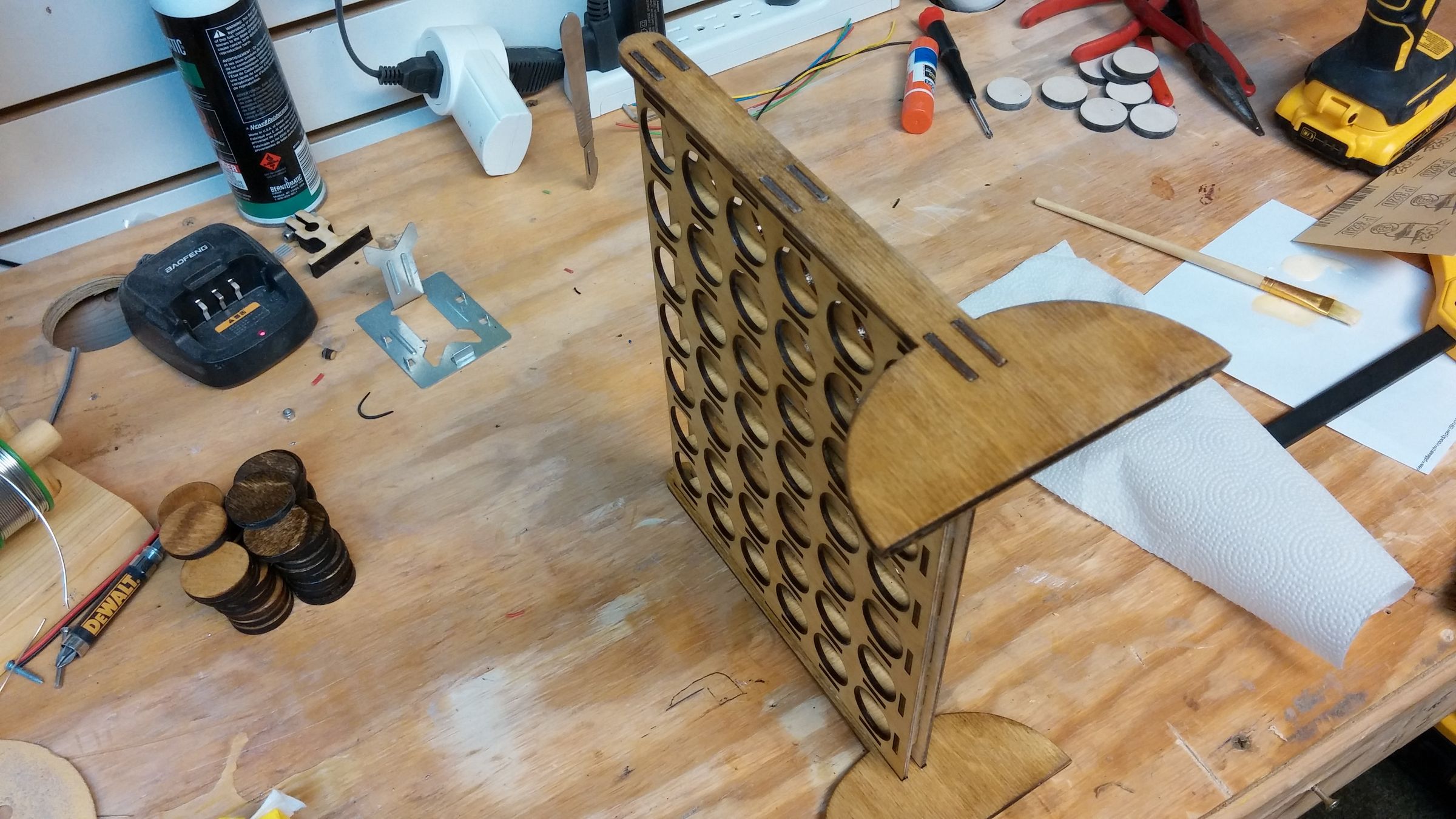 Wood Connect Four Game : 5 Steps (with Pictures) - Instructables