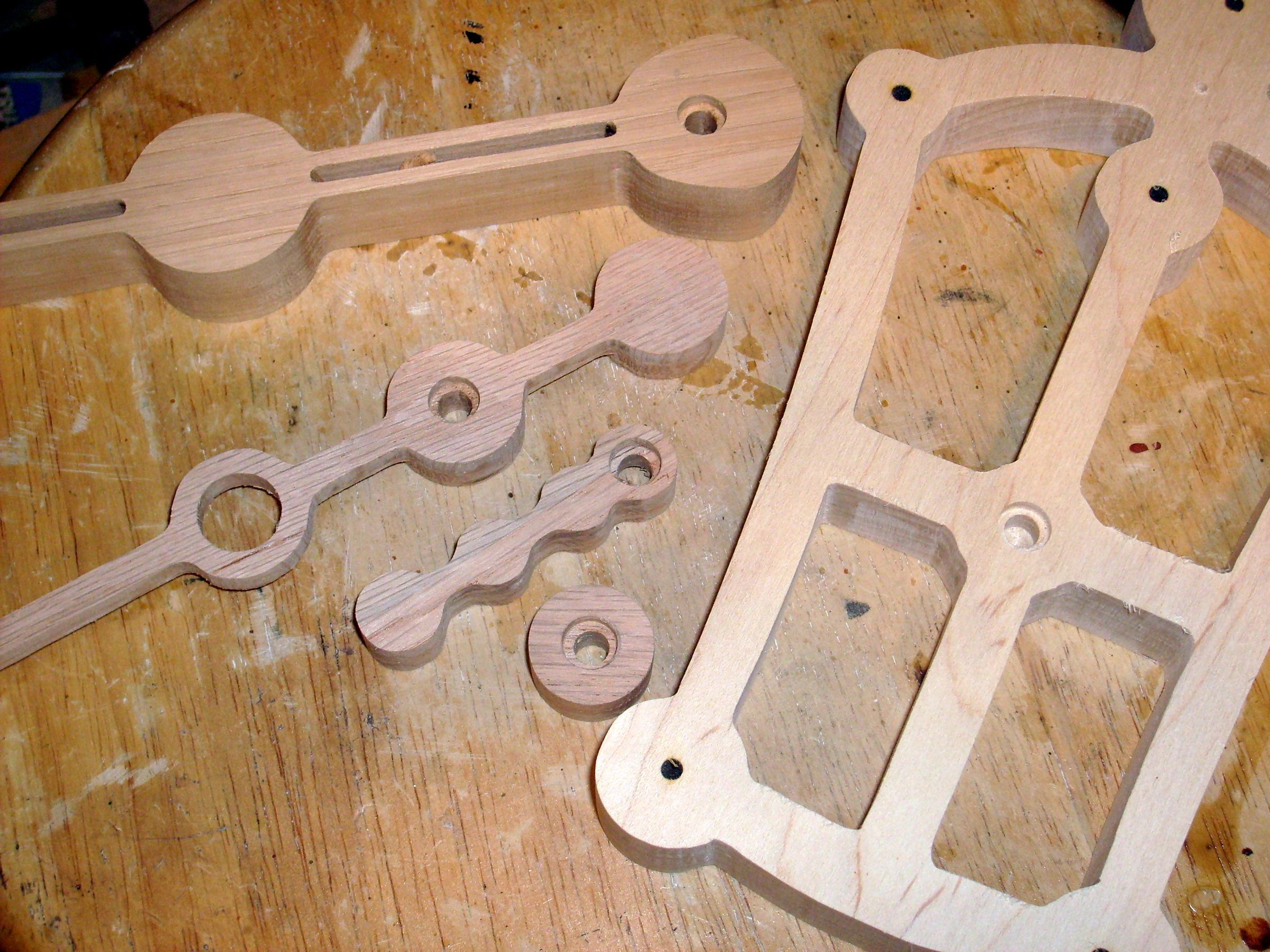 A Wood Gear Clock With a Unique Drive Mechanism : 34 Steps (with ...