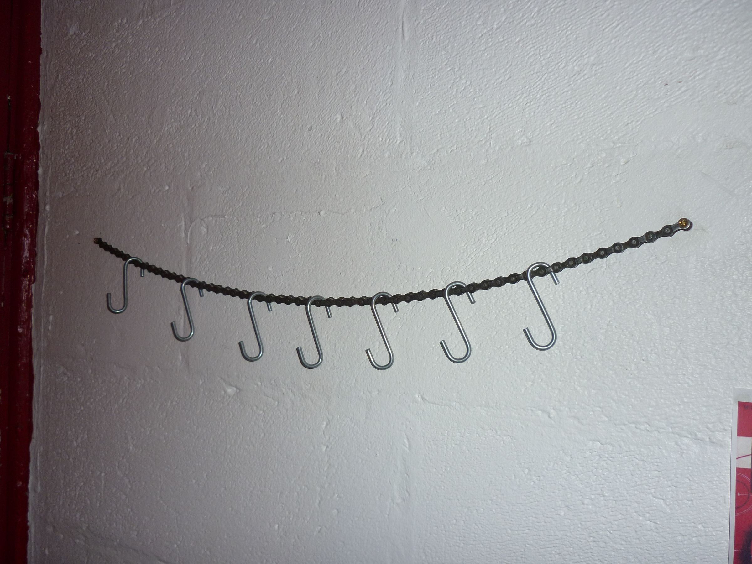 Bike Chain Coat Rack! (with Pictures) - Instructables