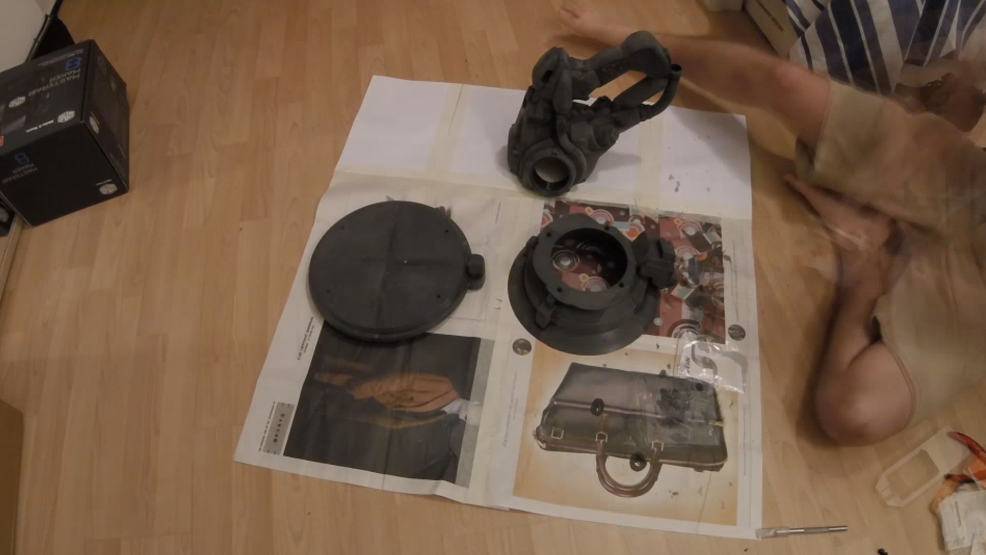 Lucio Gun 3D Printed With Real Speakers From Overwatch : 7 Steps (with ...