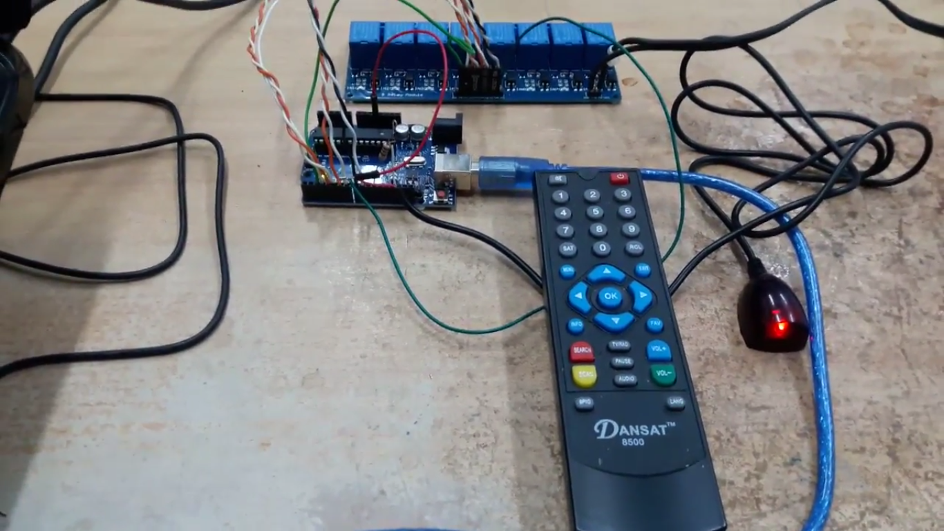 Arduino Uno & IR Remote and 8 Channel Relay Module - Instructables
