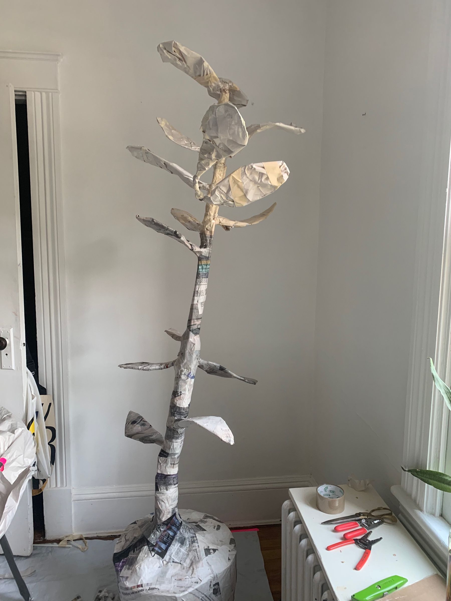 Supersized Paper-Mache House Plant : 8 Steps (with Pictures ...