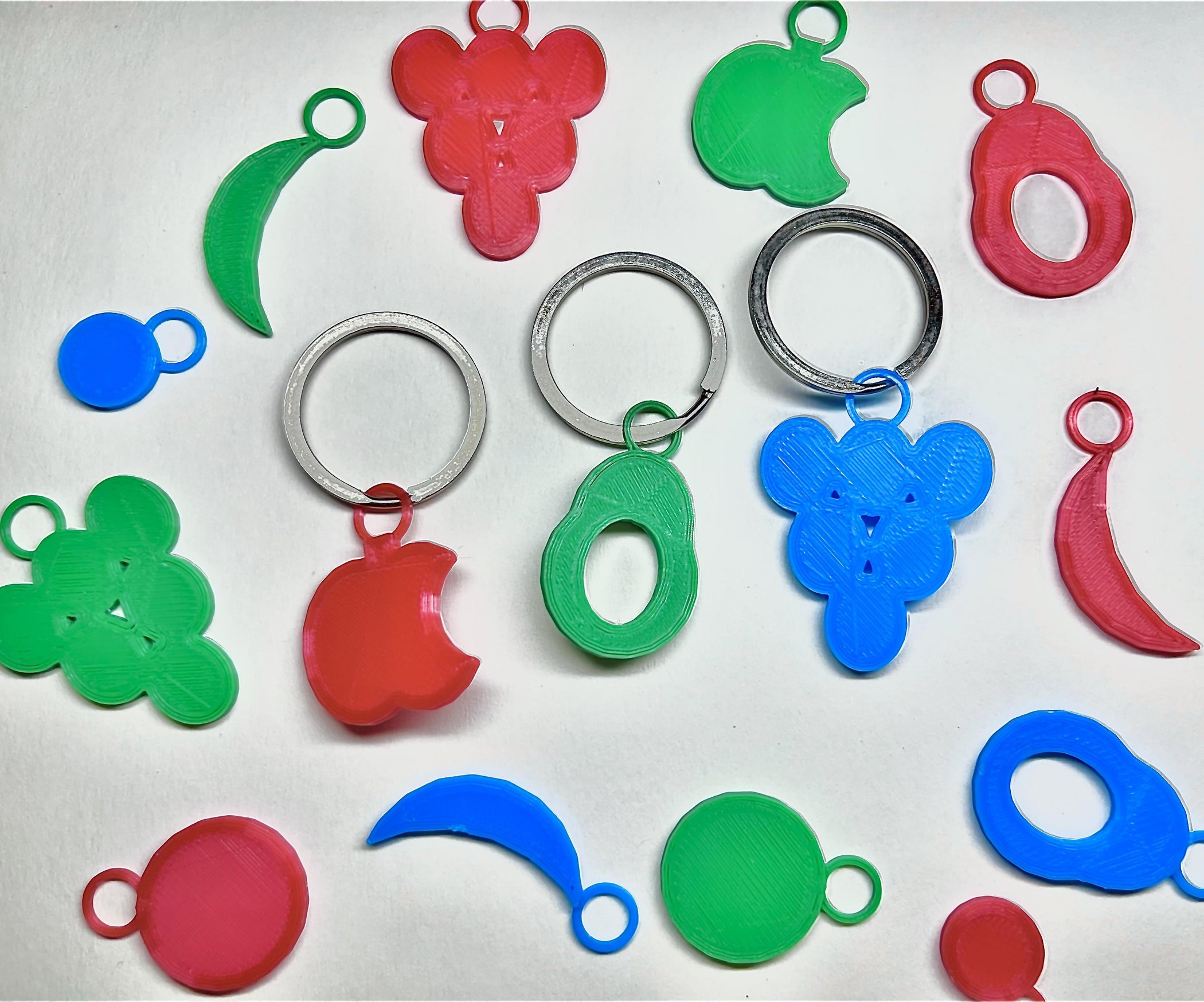 Tinkercad: Making Colorful Fruit Keychains : 10 Steps - Instructables