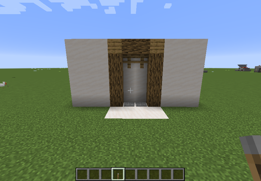 Minecraft Piston Door 3x2