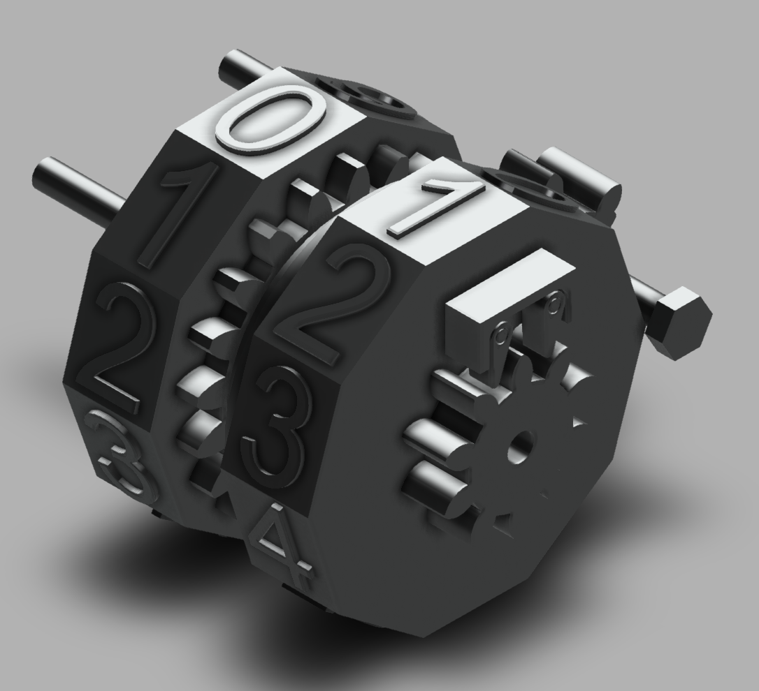 Mechanical Occupancy Counter : 4 Steps (with Pictures) - Instructables