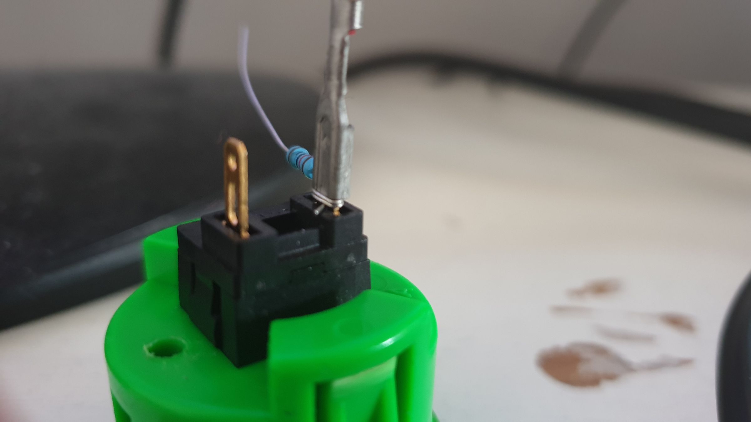 Add LEDs to Your Arcade Stick Sanwa Buttons! : 6 Steps (with Pictures ...