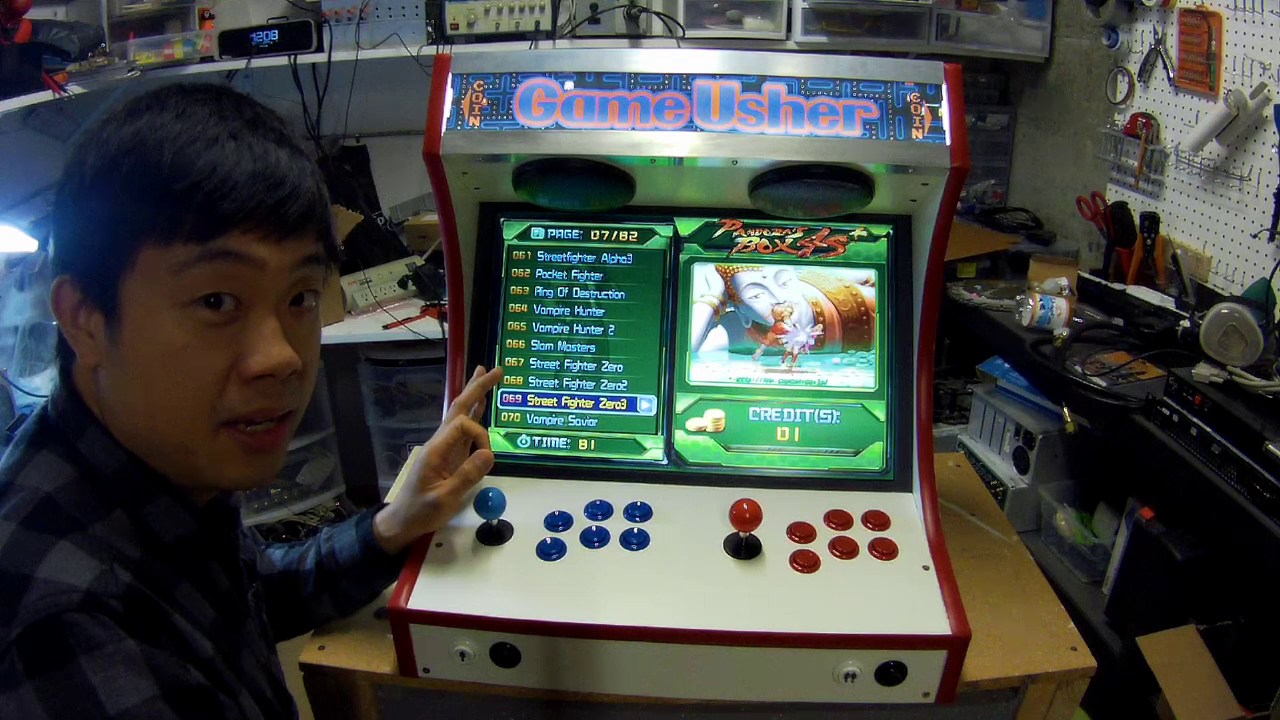 How to Make a 2 Player DIY Bartop Arcade With Custom Marquee Coin Slots ...