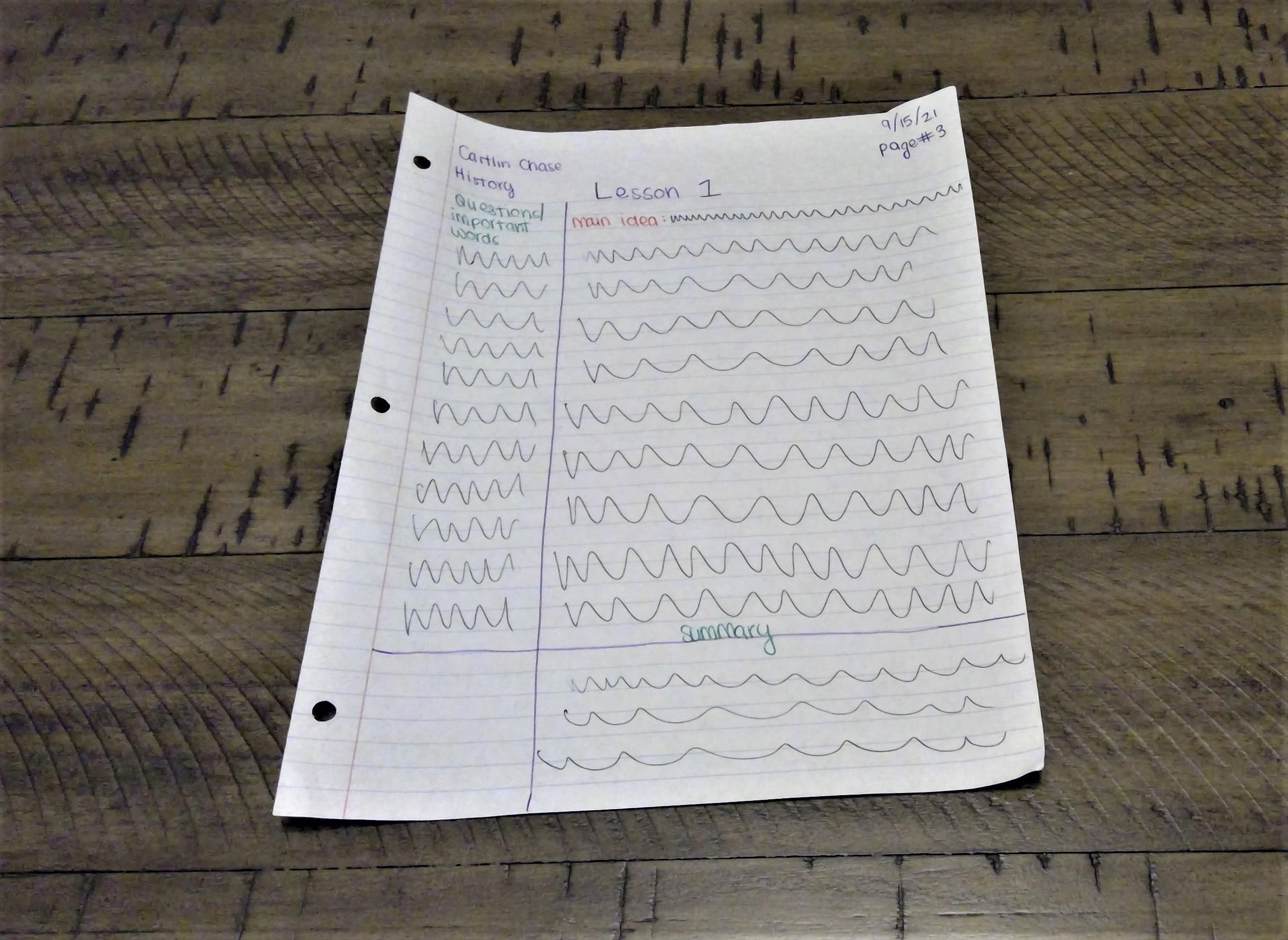 How to Take Cornell Notes : 11 Steps - Instructables